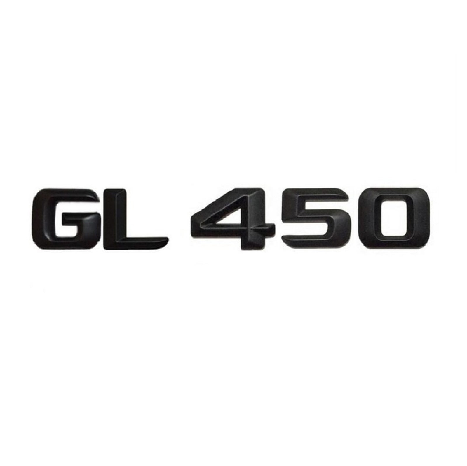 ZWQ 1 Set Matt Black " GL 450 " Car Trunk Rear Letters Words Number ...