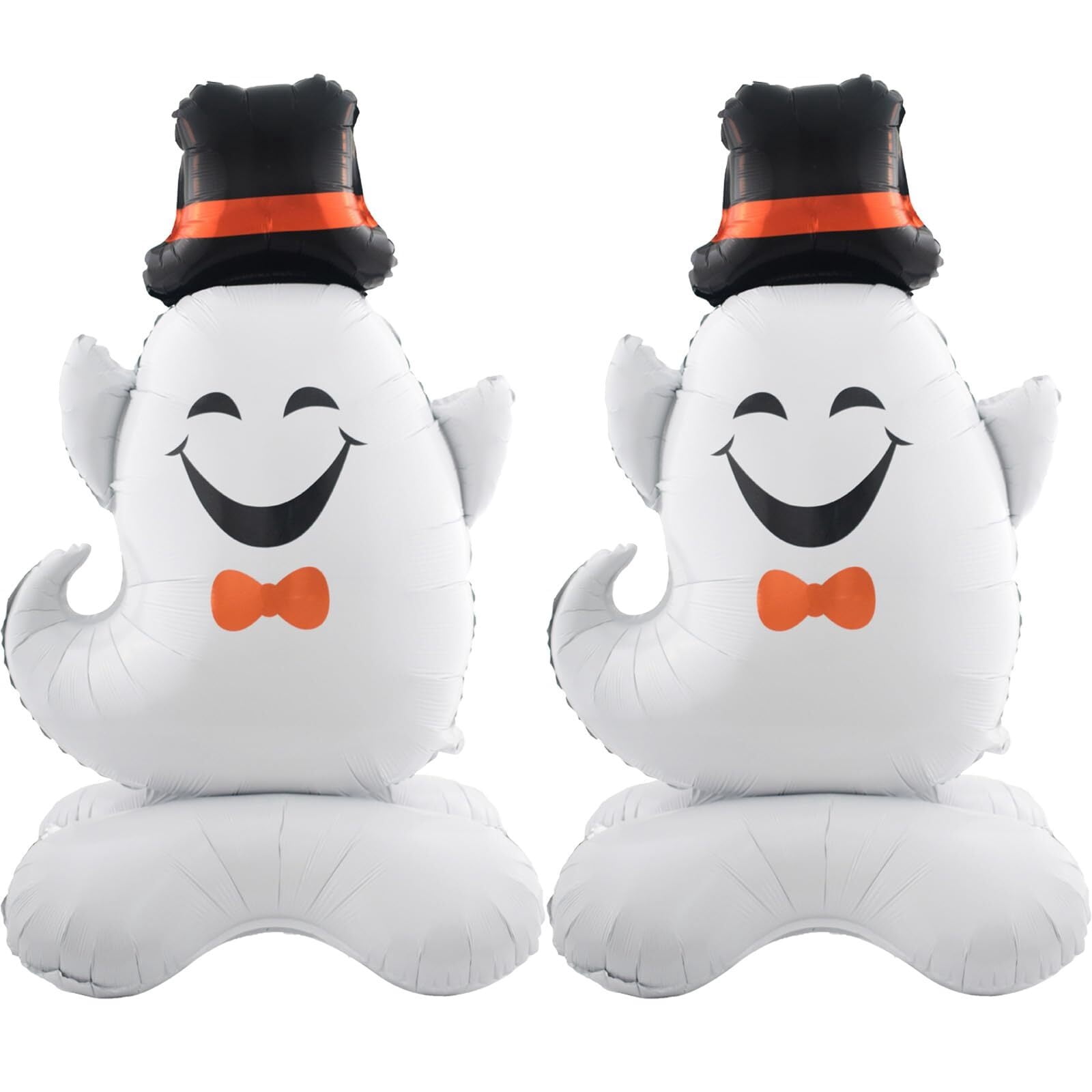 ZWQ Ghost Balloons Halloween Balloons Self Standing Hat Ghost Balloon ...