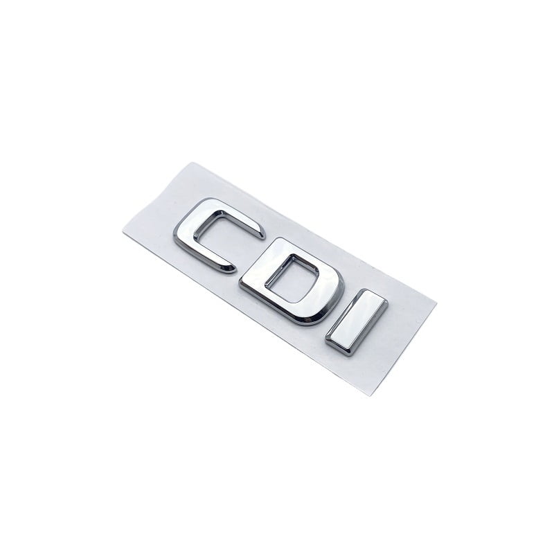 ZWQ Letters Emblem Compatible With Mercedes Benz CDI CGI TDI 4Matic Car ...