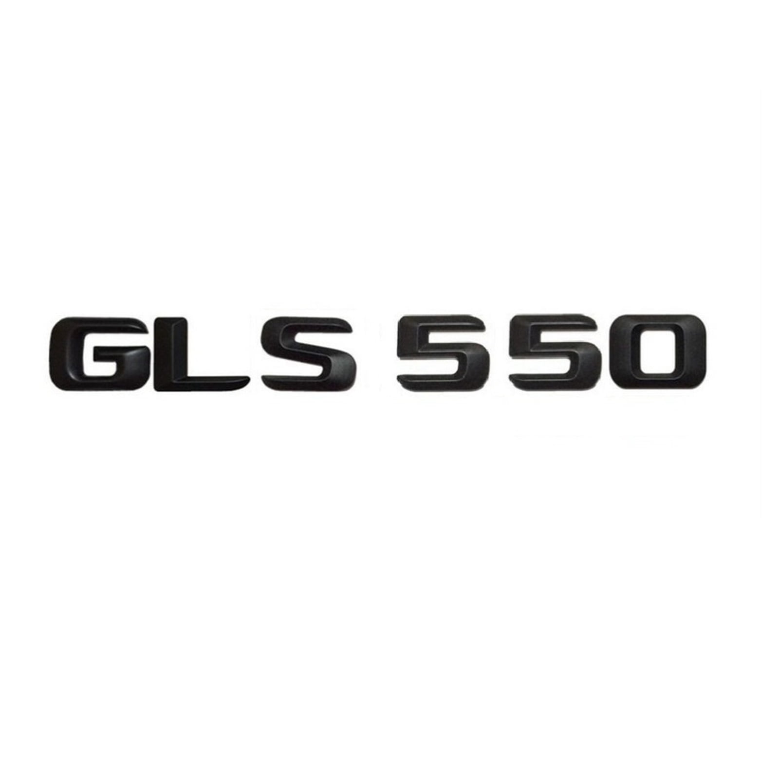 ZWQ Matt Black ABS " GLS 550 " Trunk Rear Letters Words Number Badge ...