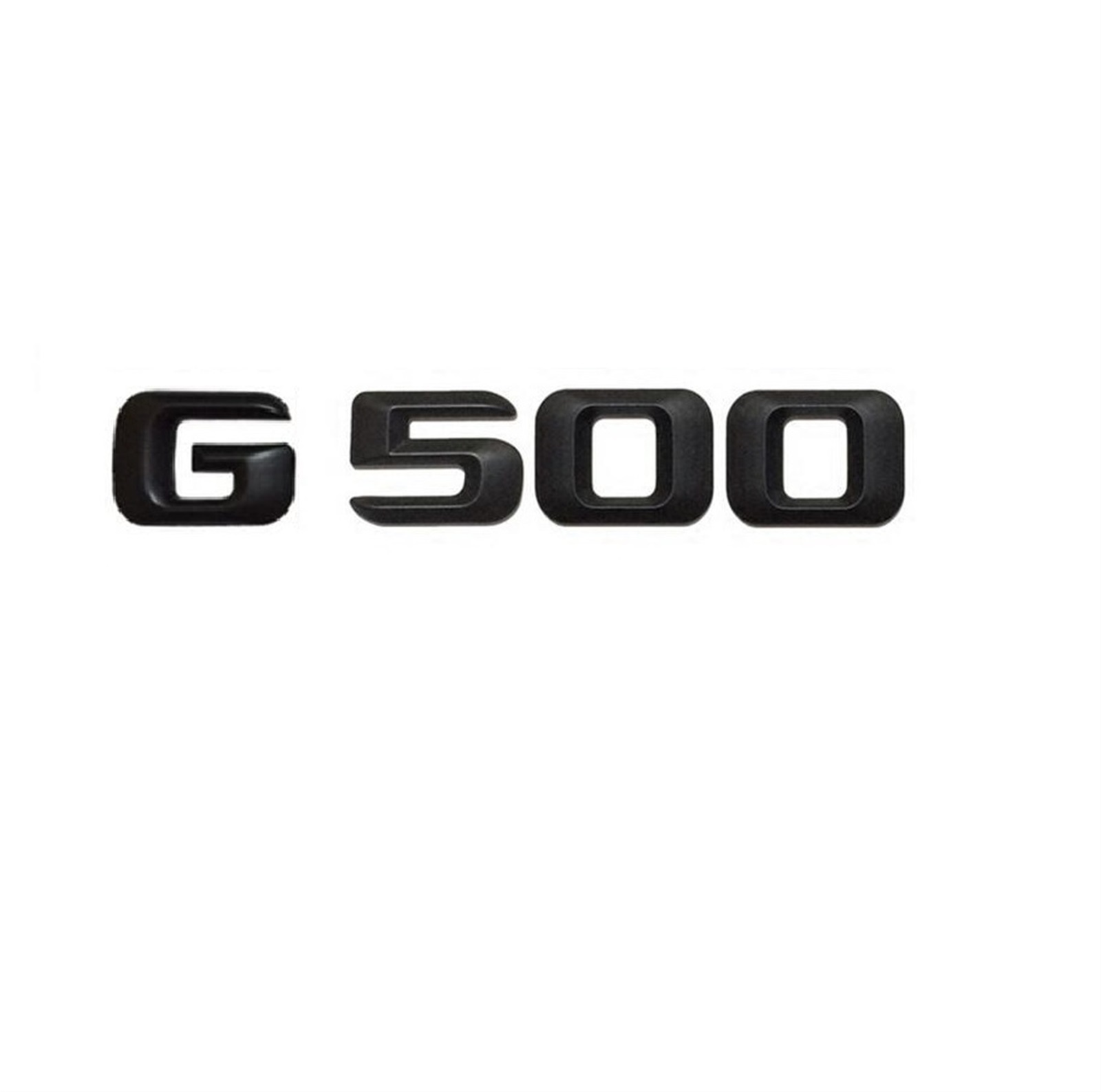 ZWQ Matt Black " G 500 " Car Trunk Rear Letters Words Number Badge ...
