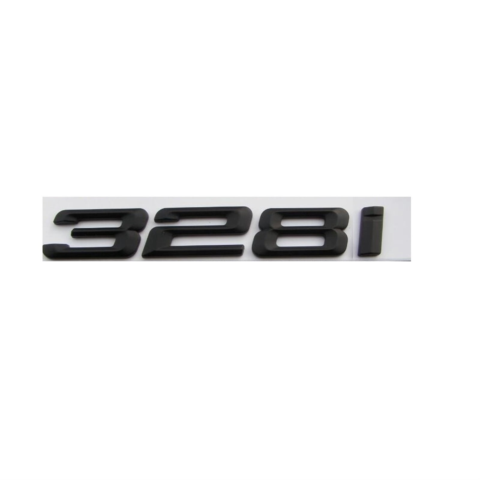 ZWQ Matt black ABS numbers and letters car trunk badge logo letter ...