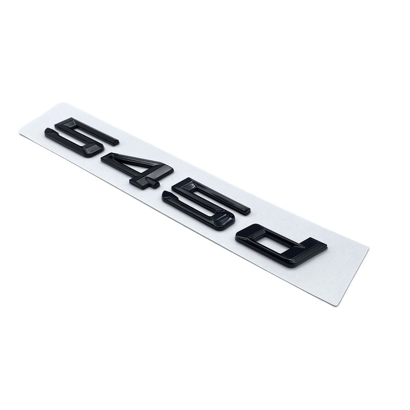 ZWQ Old Glossy Black Number Letters 520d 525d 528d 530d 535d 540d ...