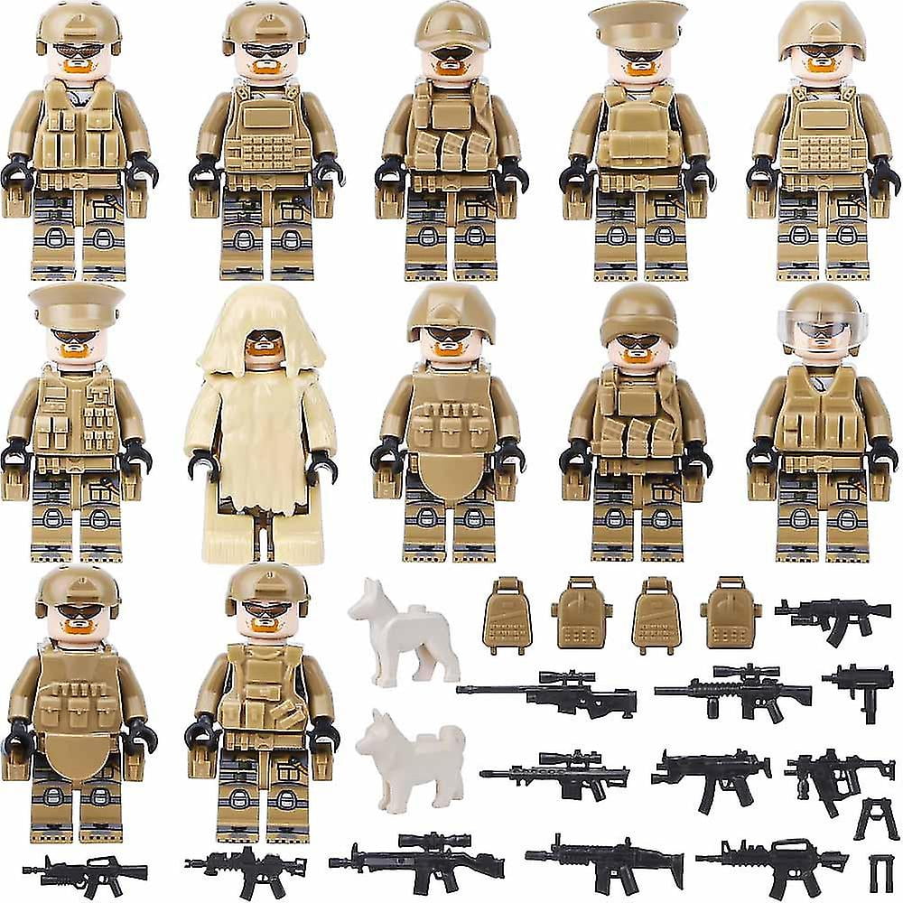 ZWVKLN Army Minifigures Set Action Figure Enthusiast Minifigures Pack ...