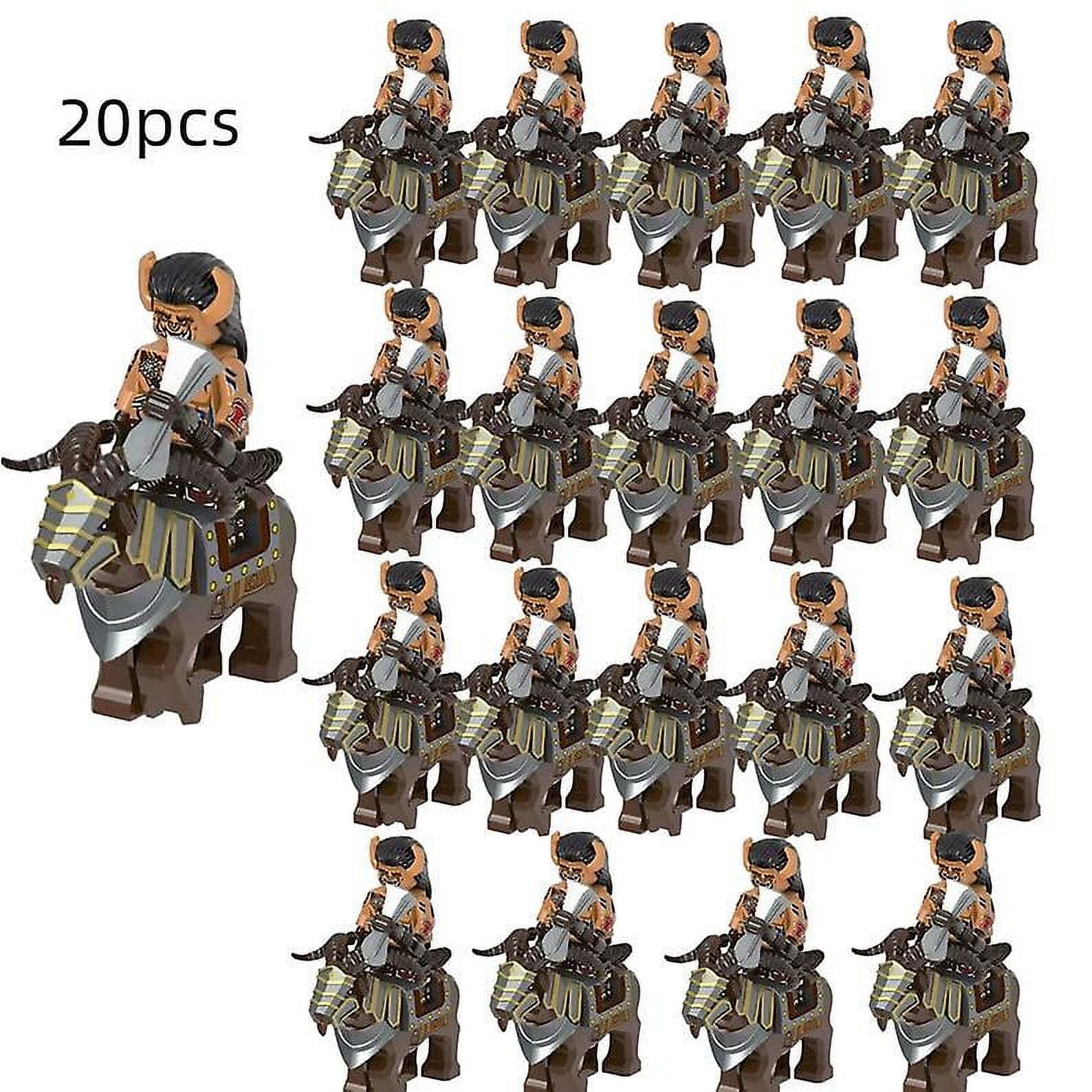 ZWVKLN Medieval Beast Mounts, Soldier Legions, Assembled Building ...