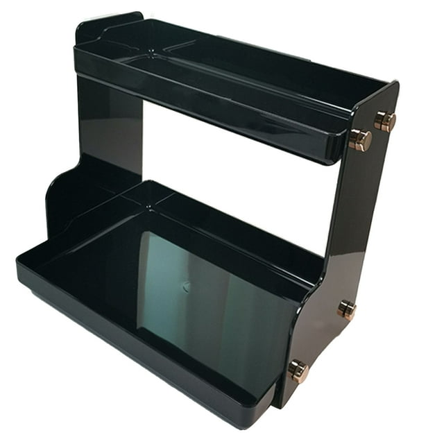 ZX Desktop Storage Rack Double Layer Space Saving Multifunctional Desk ...