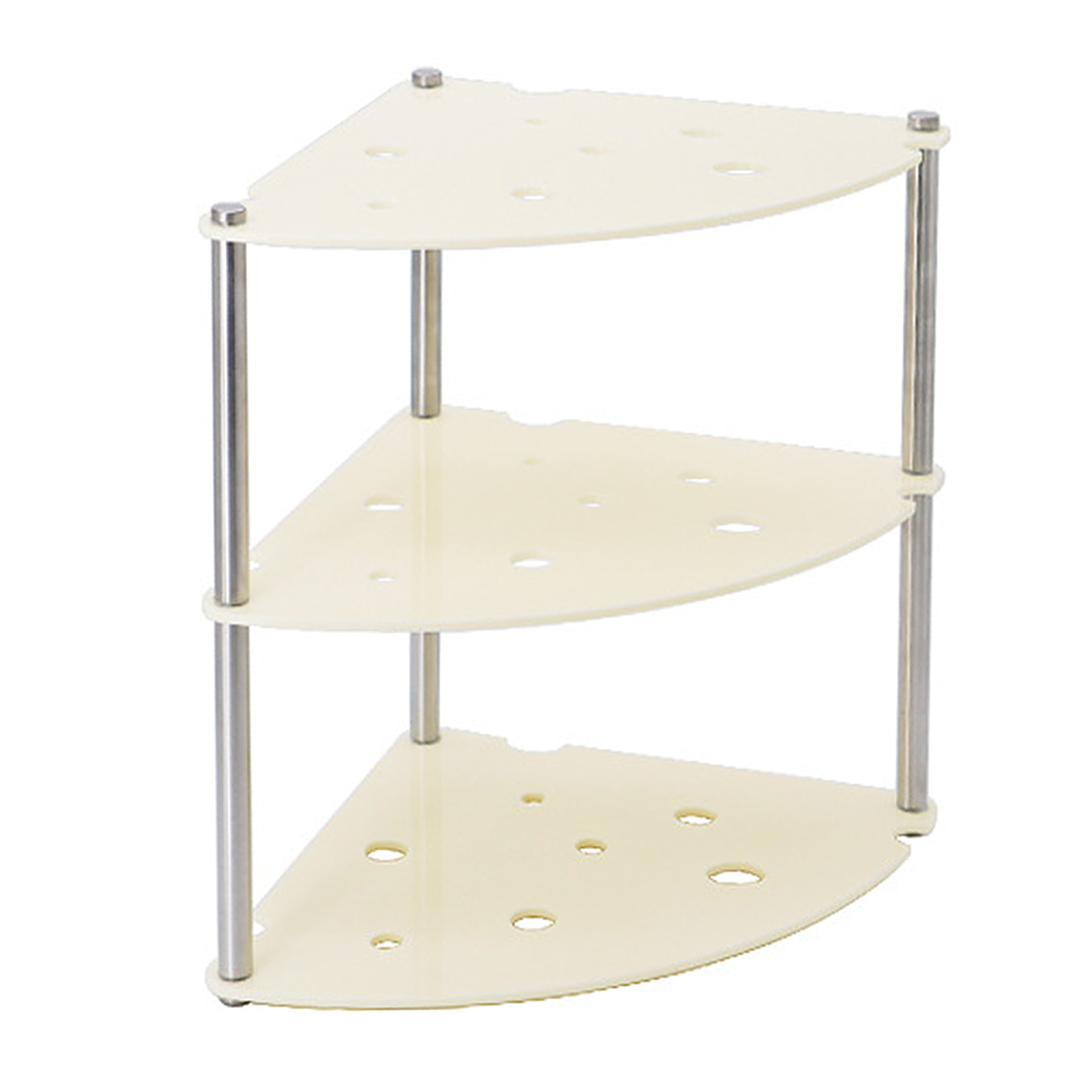 ZX 3 Tier Desktop Storage Rack Acrylic Metal Countertop Organizer ...