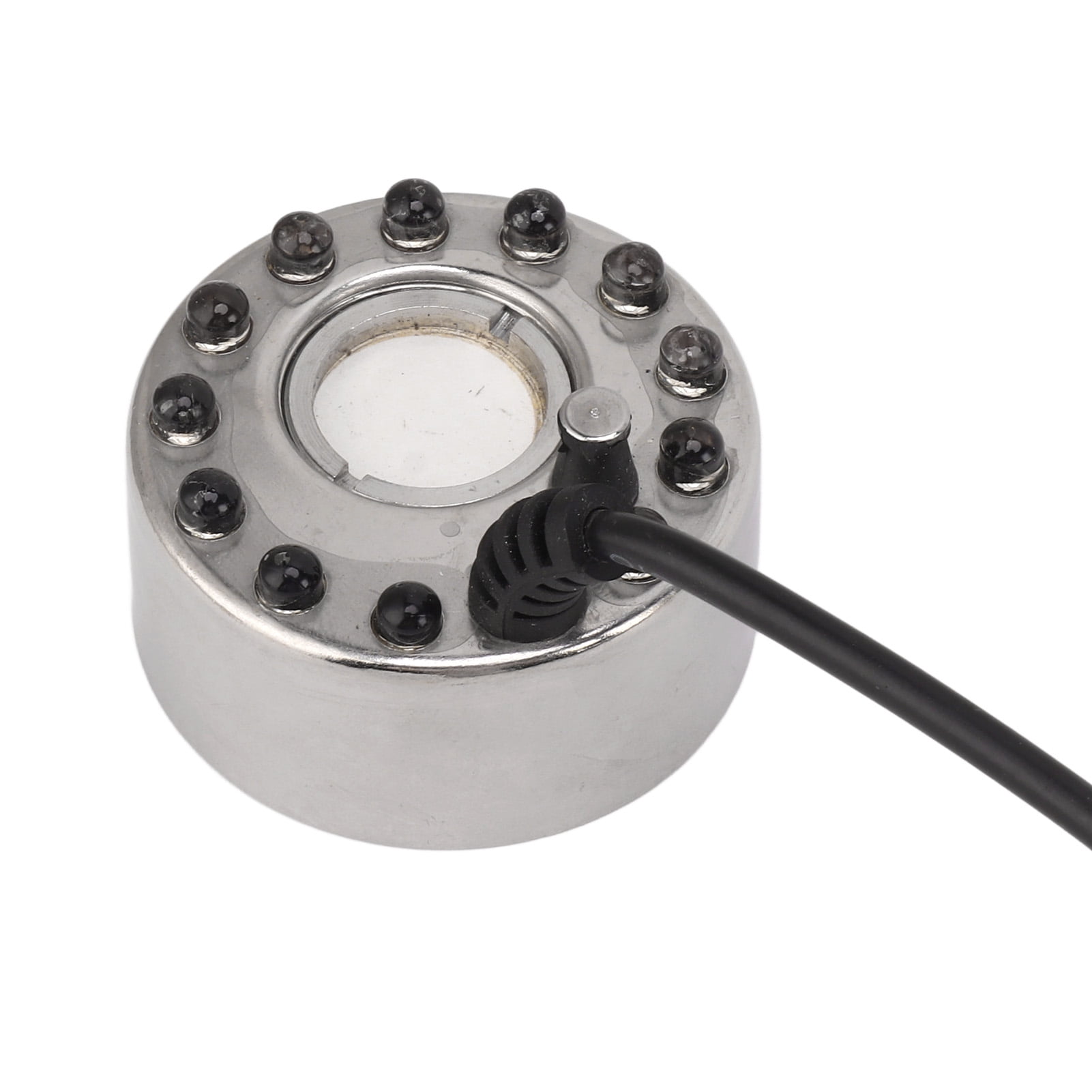 ZX Color 12 LED Mist Maker Fogger Water Fountain Pond Fog Atomizer ...