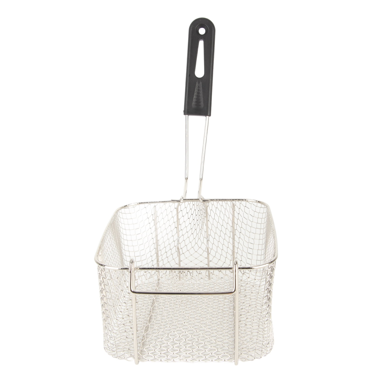 ZX Deep Frying Basket with Long Handle Fried Food Strainer Basket Metal ...