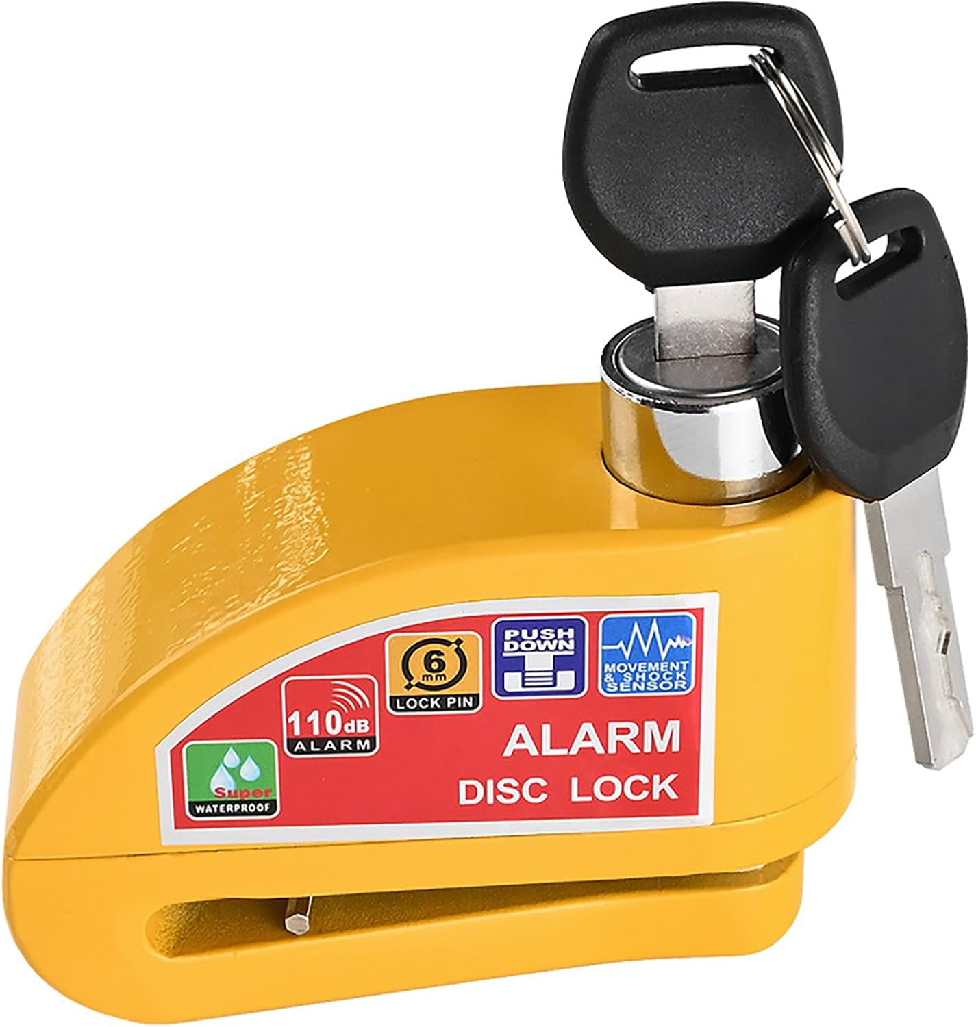 ZX Motorcycle Alarm Disc Brake Lock DIY Motorcycle Alarm Theft ...