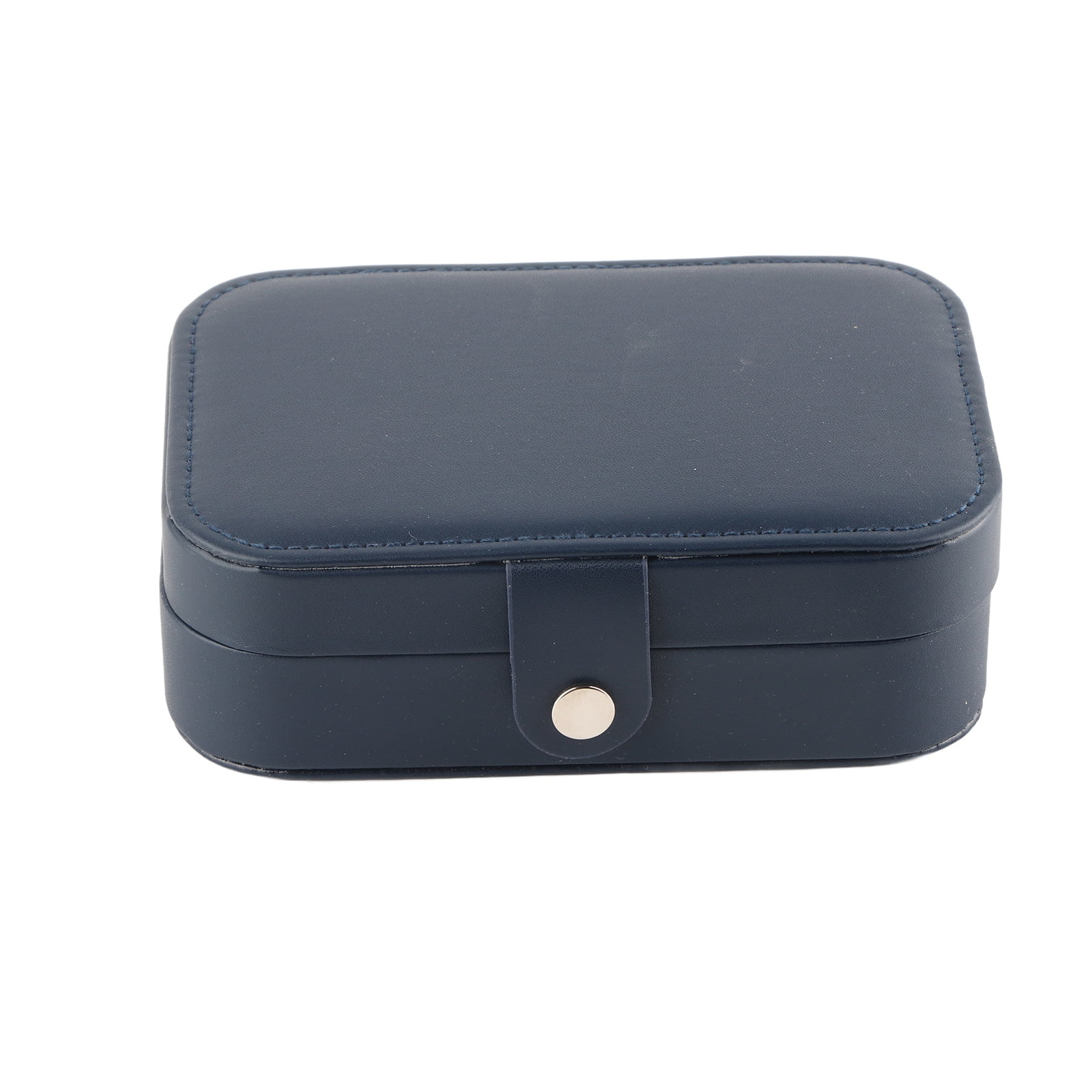 ZX Small Travel Jewelry Case PU Waterproof Lattice Design Portable ...