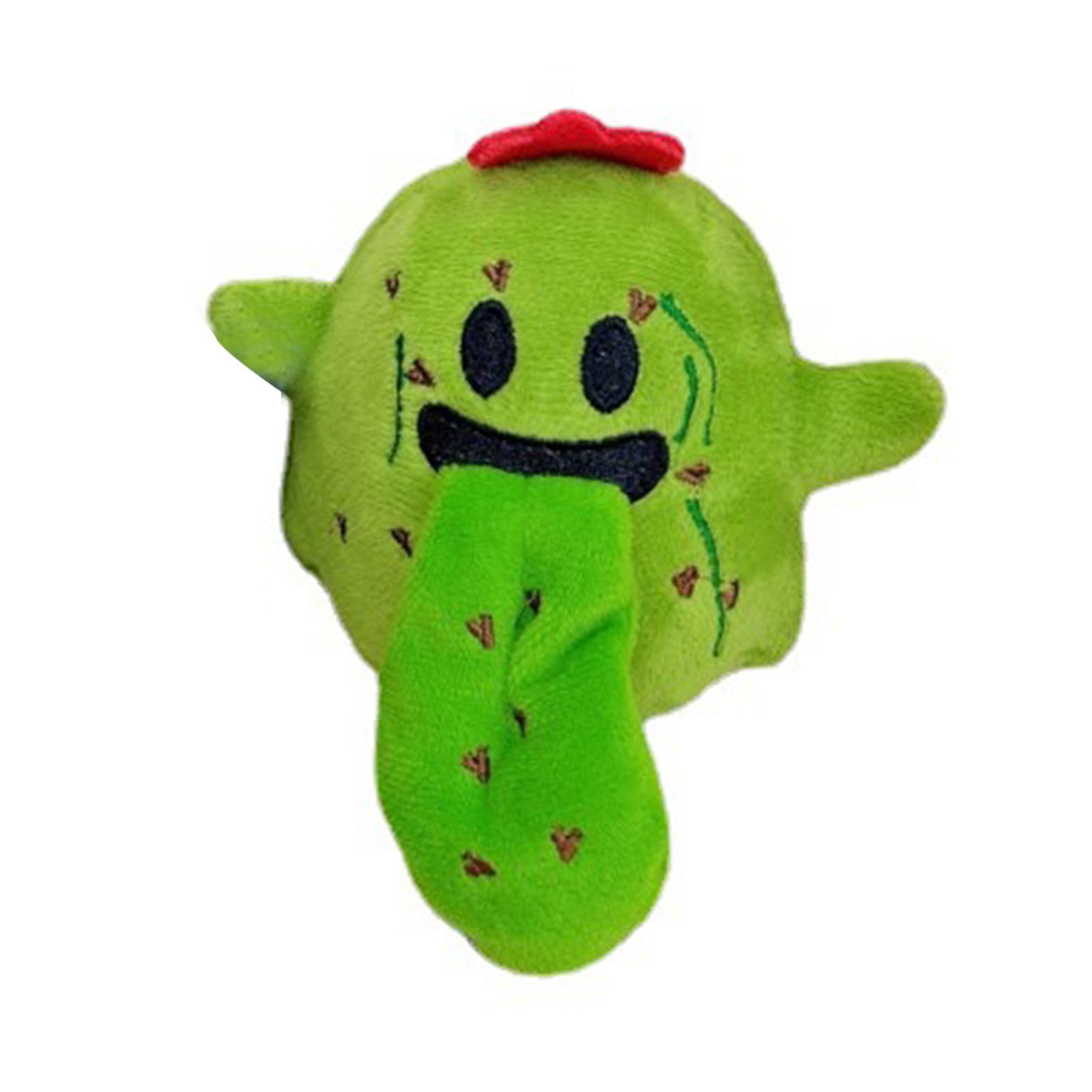 ZX Spitting Tongue Plush Keychain Ornament Cute Little Ghost Hanging ...