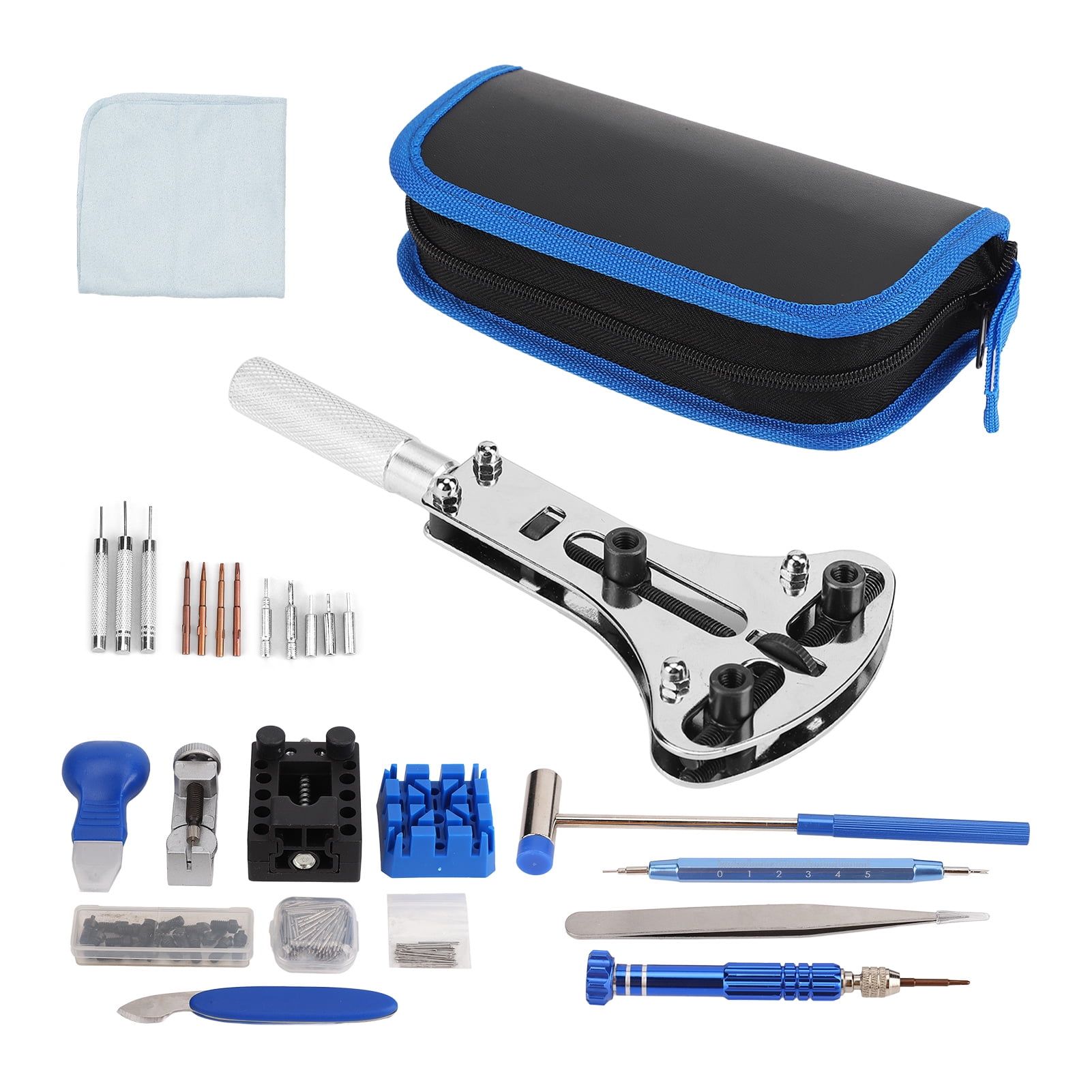 ZX Watch Repair Kit Complete Tools Adjustment Portable Professional ...