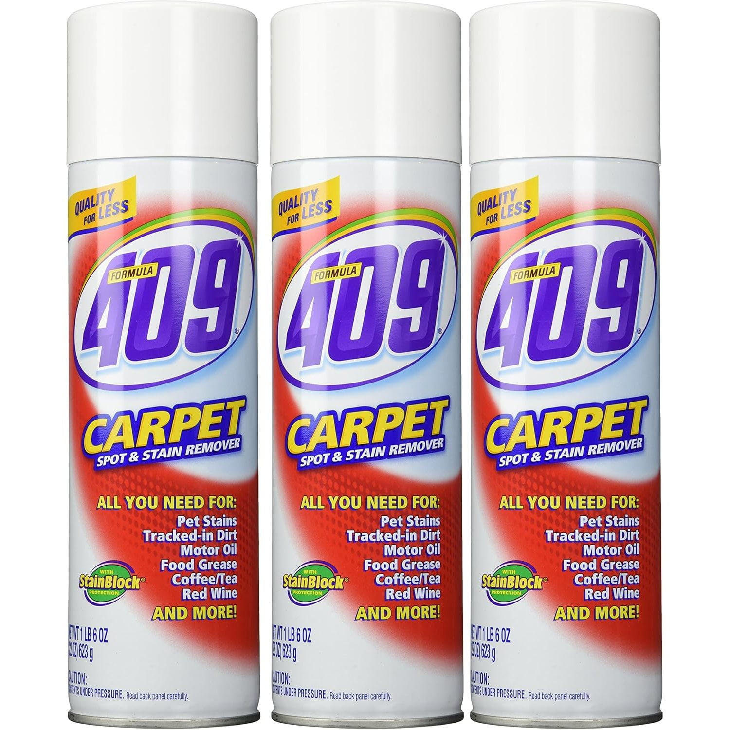 ZXFF Carpet Spot & Stain Remover 22 oz Can (Pack of 3) - Walmart.com