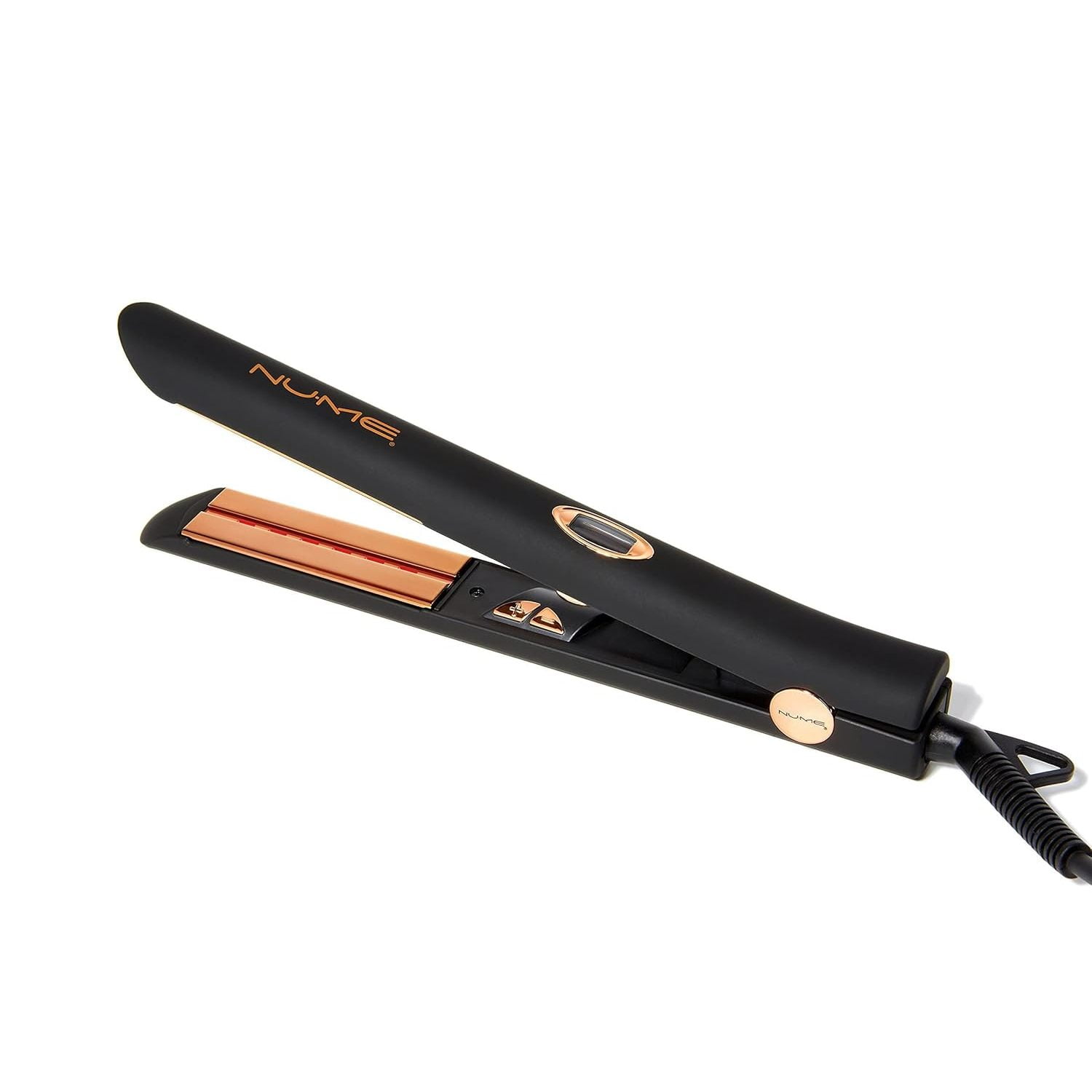 ZXFF Style Setter Hair Straightener Titanium Flat Iron – 1 Inch ...
