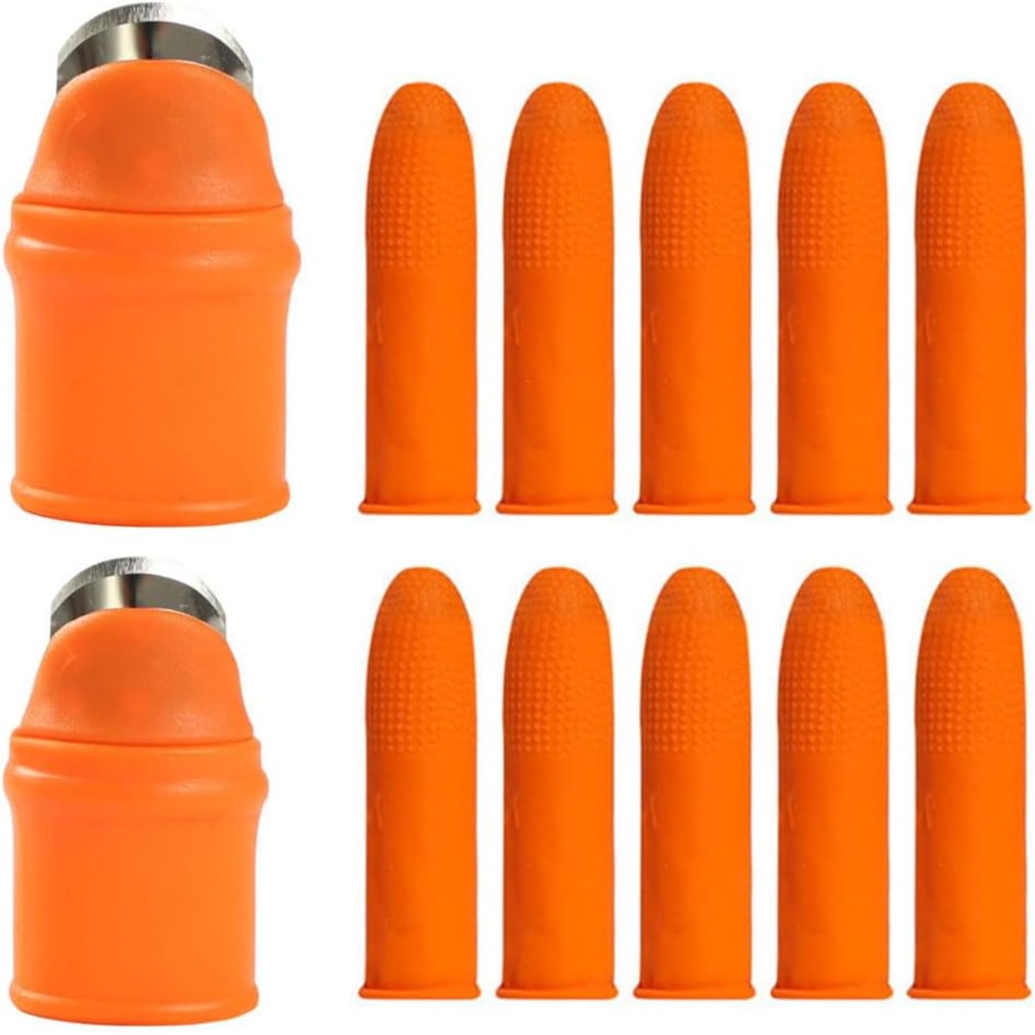 ZXJY 2 Sets Finger Picker Thumb Protector Gardening Separator Nail ...