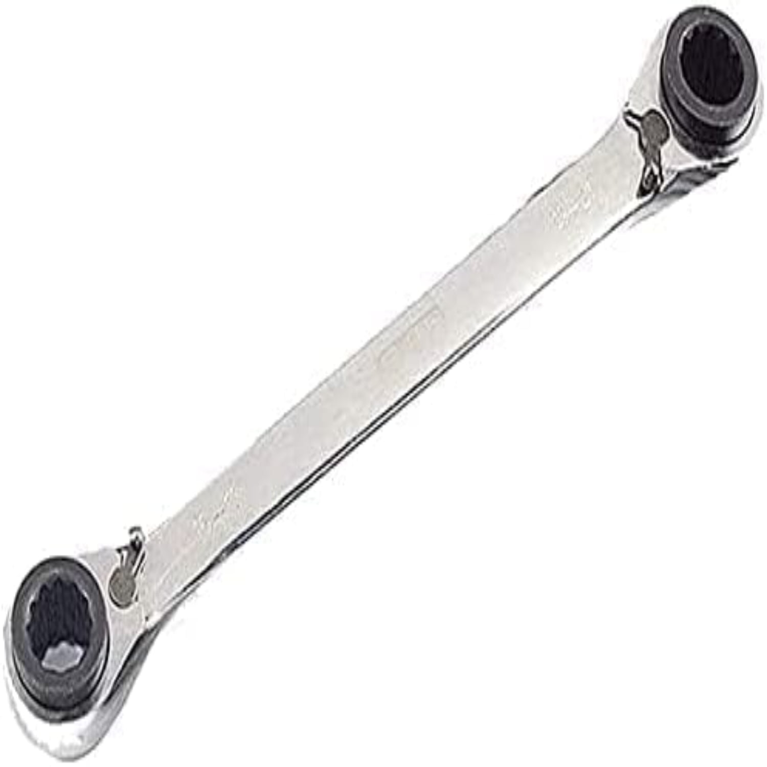 ZXJY Durable Silver 4 in 1 Twin Ended Ratchet Wrench Set with Chrome ...