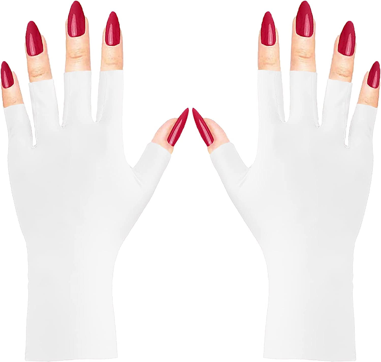 ZXM Anti UV Gloves for Gel Nail Lamp, Professional Protection Gloves ...