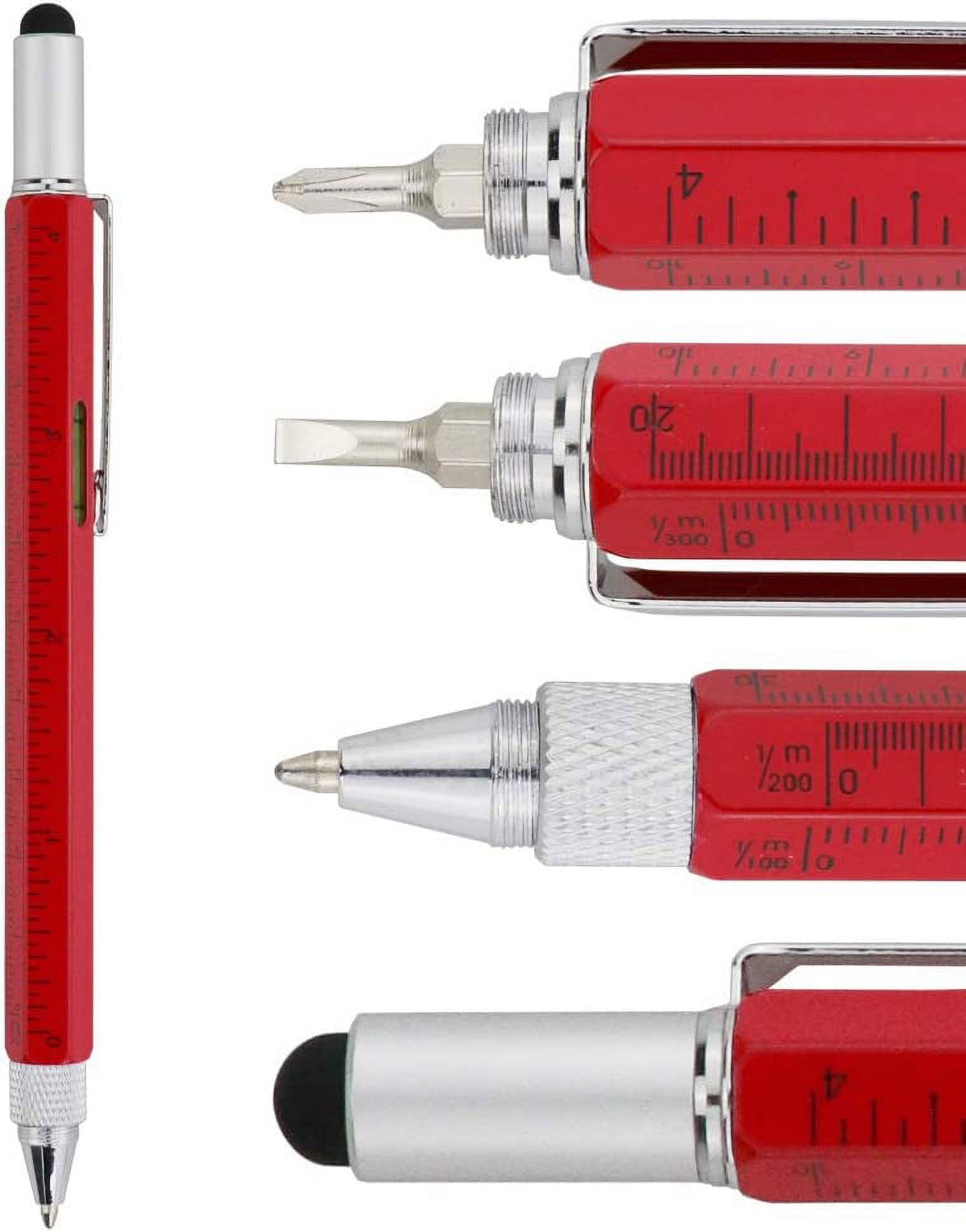 ZXM Gifts Multi Tech Tool Pen 6 in 1 Stylus Pen - Screwdriver Pen with ...