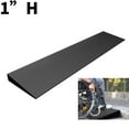 "ZXMT Durable Rubber Power Wheelchair Ramp, 1"" Rise, 40"" Width, 1500 ...