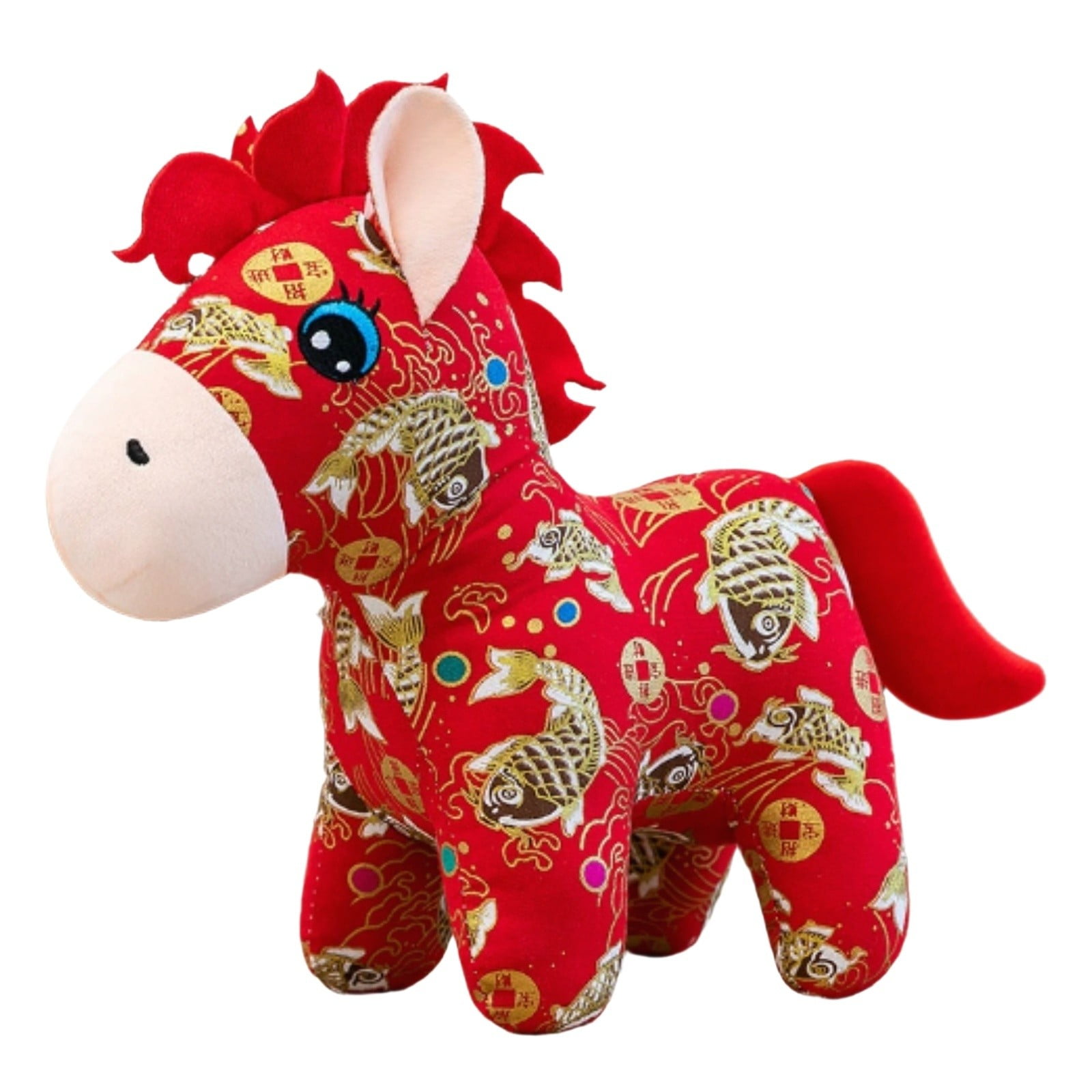 ZXNWN Clearance! 15cm Fabric Horse Plush toy Soft Stuffed Animal Doll ...