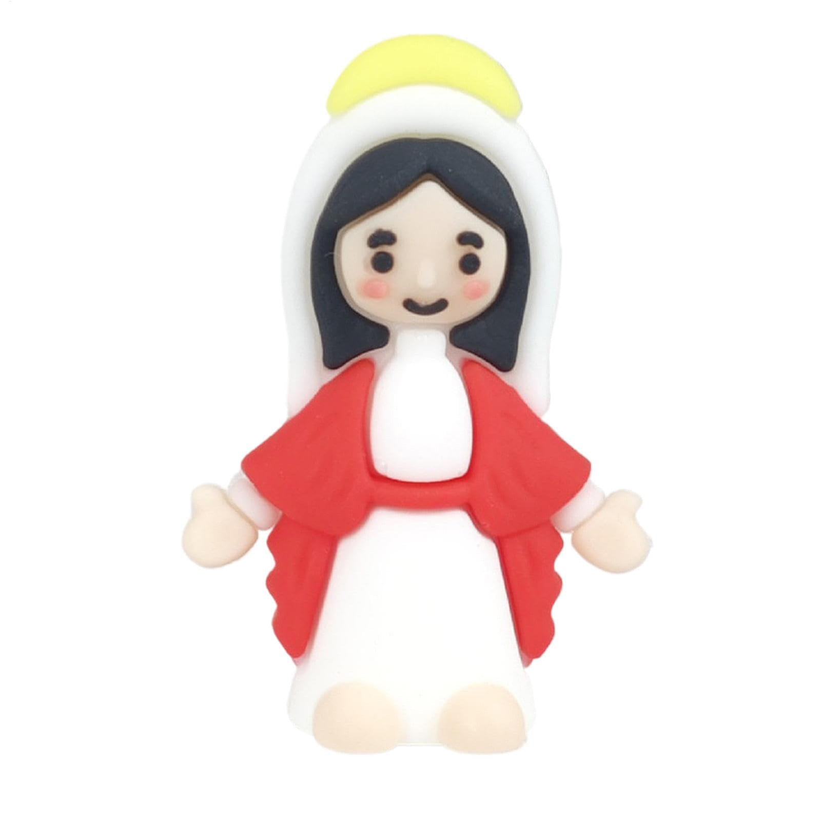 ZXNWN Clearance! Little Virgin Mary Figurines Miniature Virgin Mary ...