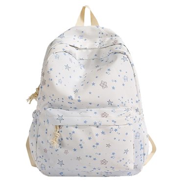 Cute Preppy Bag Floral Printed Kawaii Backpack Cottagecore Aesthetic ...