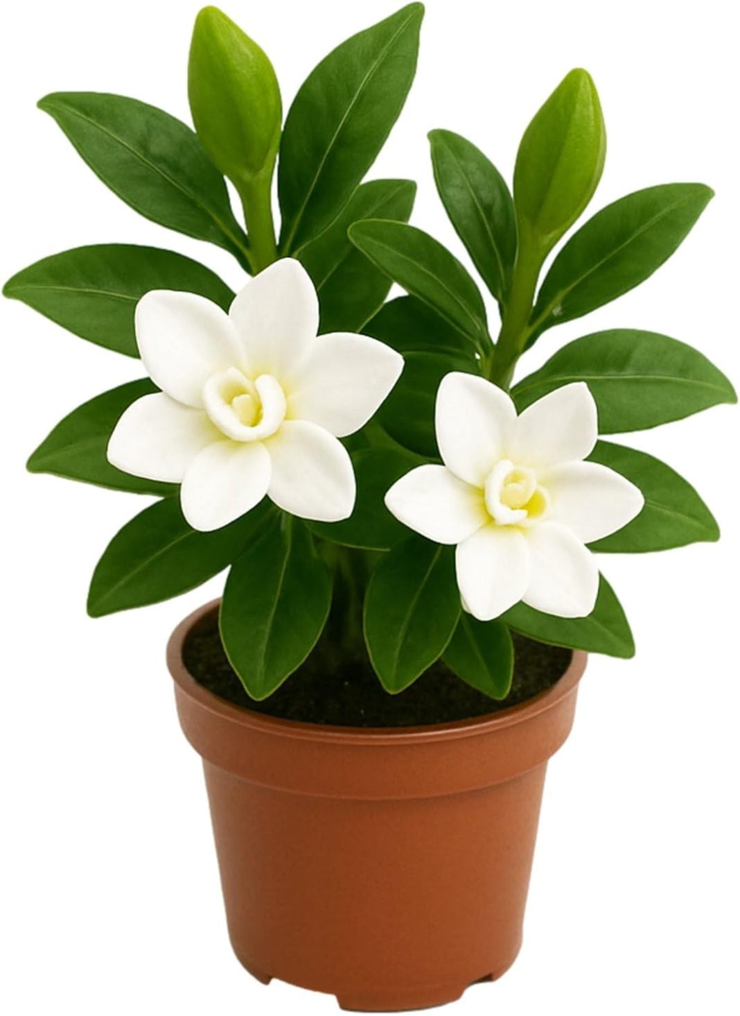 ZXXP Gardenia Crown Jewel - 2 Pack Potted Plants in 4-Inch Pint Grower ...
