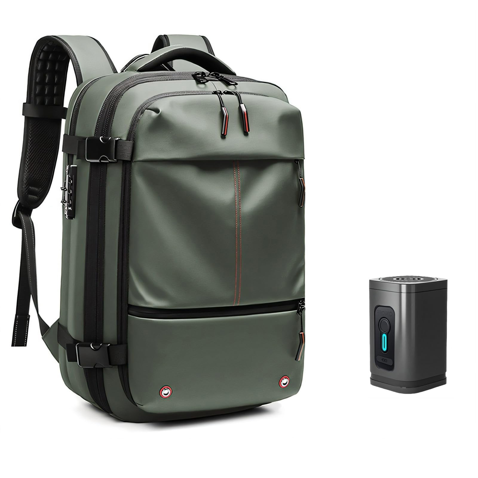 ZXY Vacuum Backpack with Pump, 2024 New Premium 60L Expandable ...