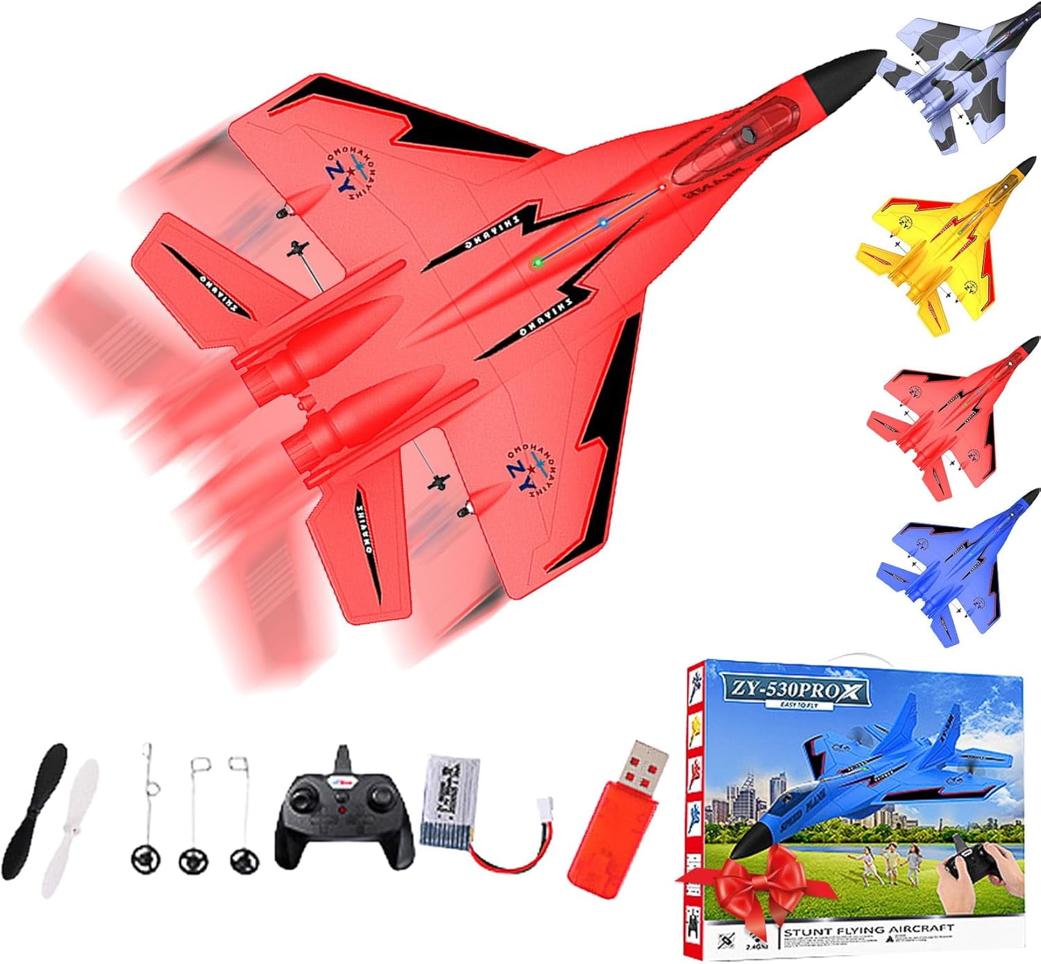 ZY 530 Pro RC Plane, 2025 New Zy-530 Rc Plane, Anti-Collision Nose RC ...
