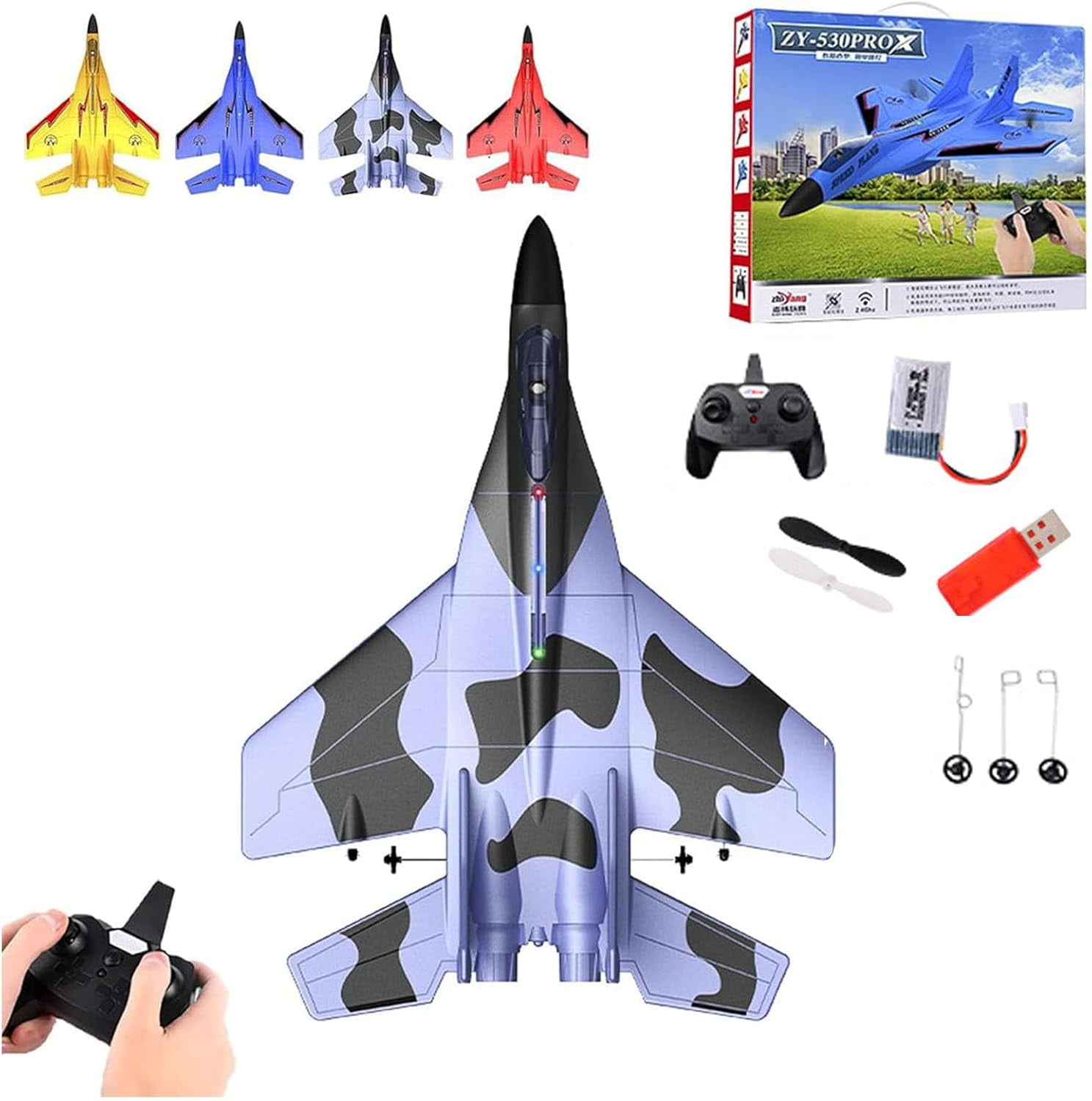ZY 530 Pro Rc Plane, 2025 New Zy-530 Rc Plane, 2.4ghz Rc Remote Control ...