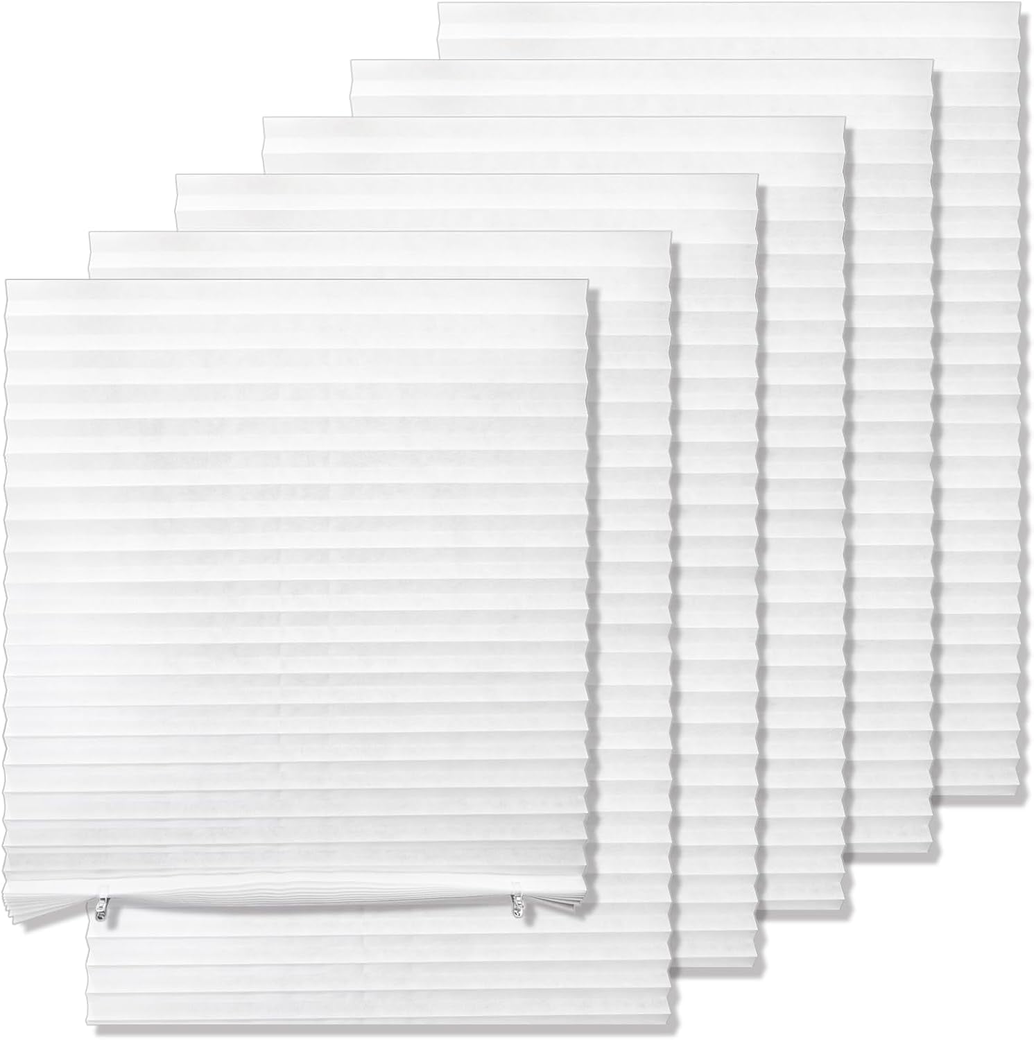 ZYB 6 Pack Paper Shades for Windows, Temporary Light Filtering Papers ...