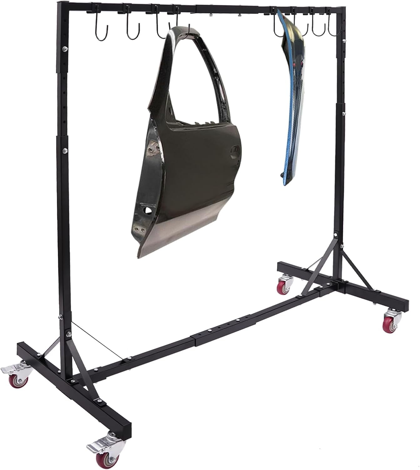 ZYB Automotive Body Paint Stand,Adjustable Painting Rack,5ft-7ft ...