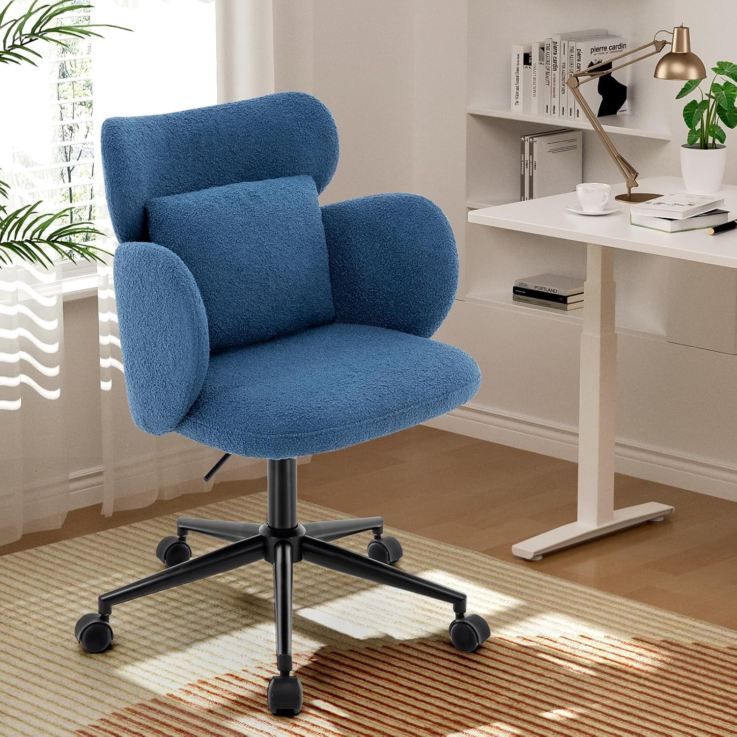 ZYB Home Office Chair Swivel Desk Chair Adjustable Computer Chair ...
