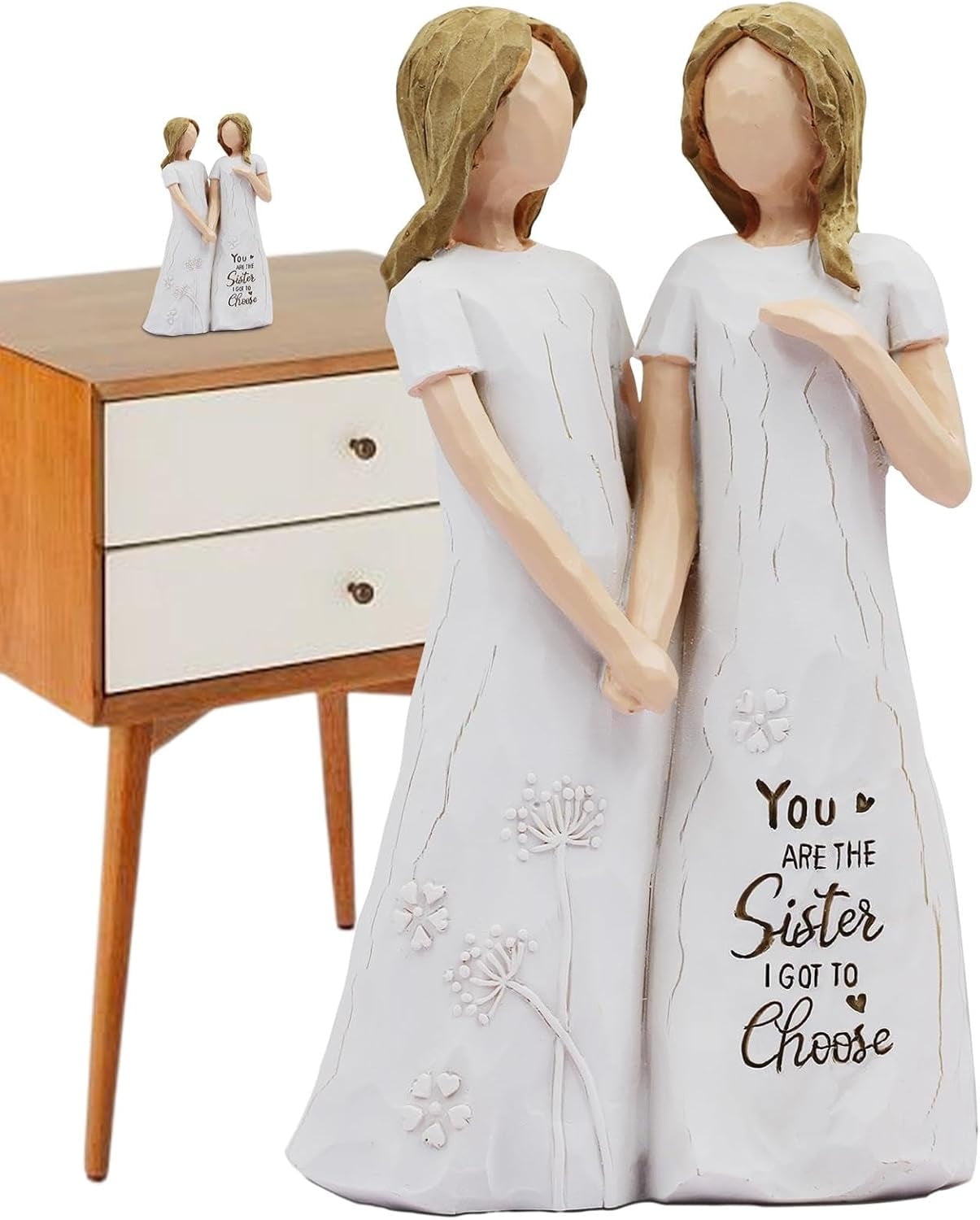 ZYBest Friends Figure - Friendship Statue, Best Friends Sculpture ...