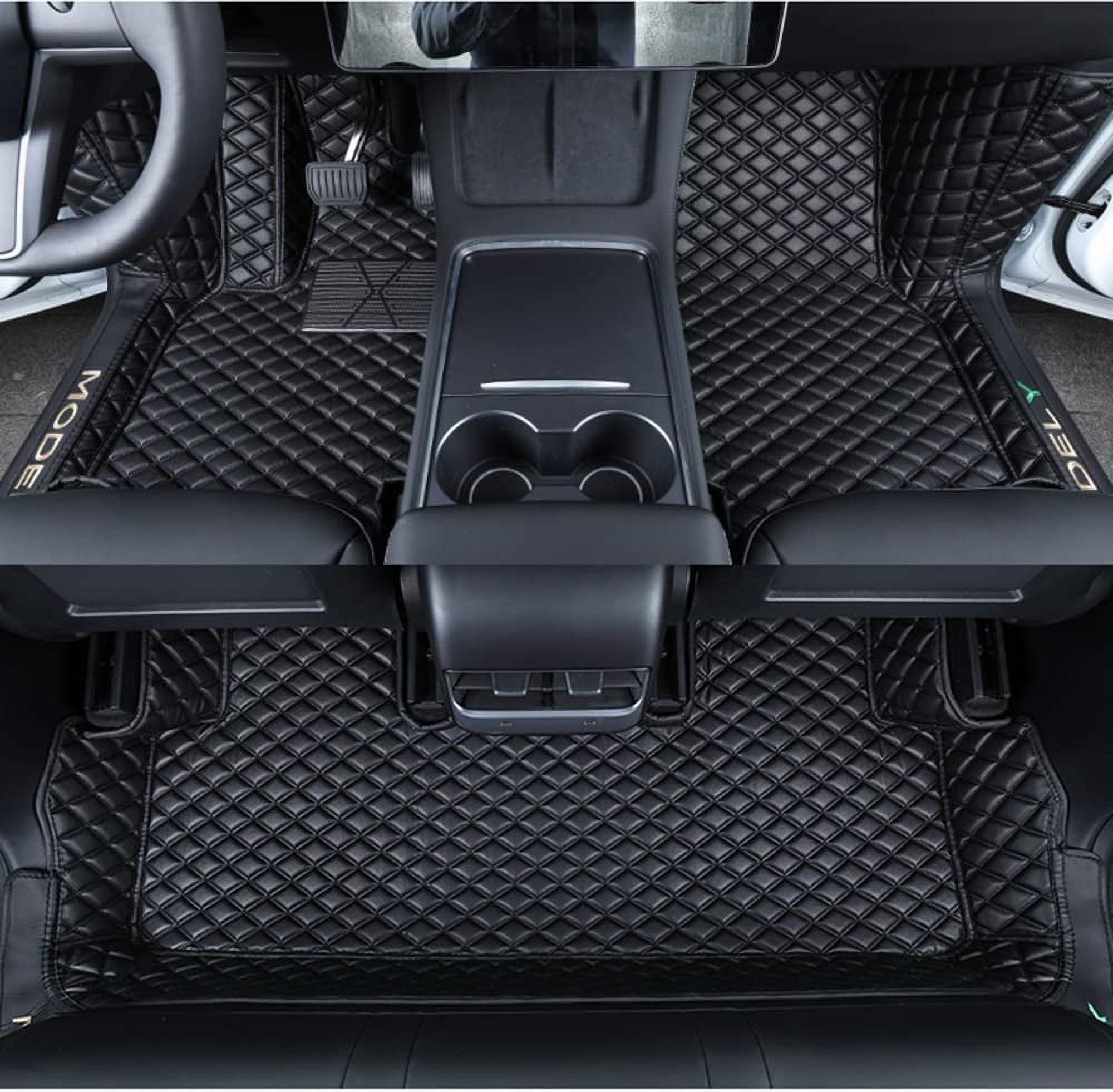 ZYCHUANGYING Tesla Model Y Floor Mats Custom Fit Floor Liner for 2020 ...