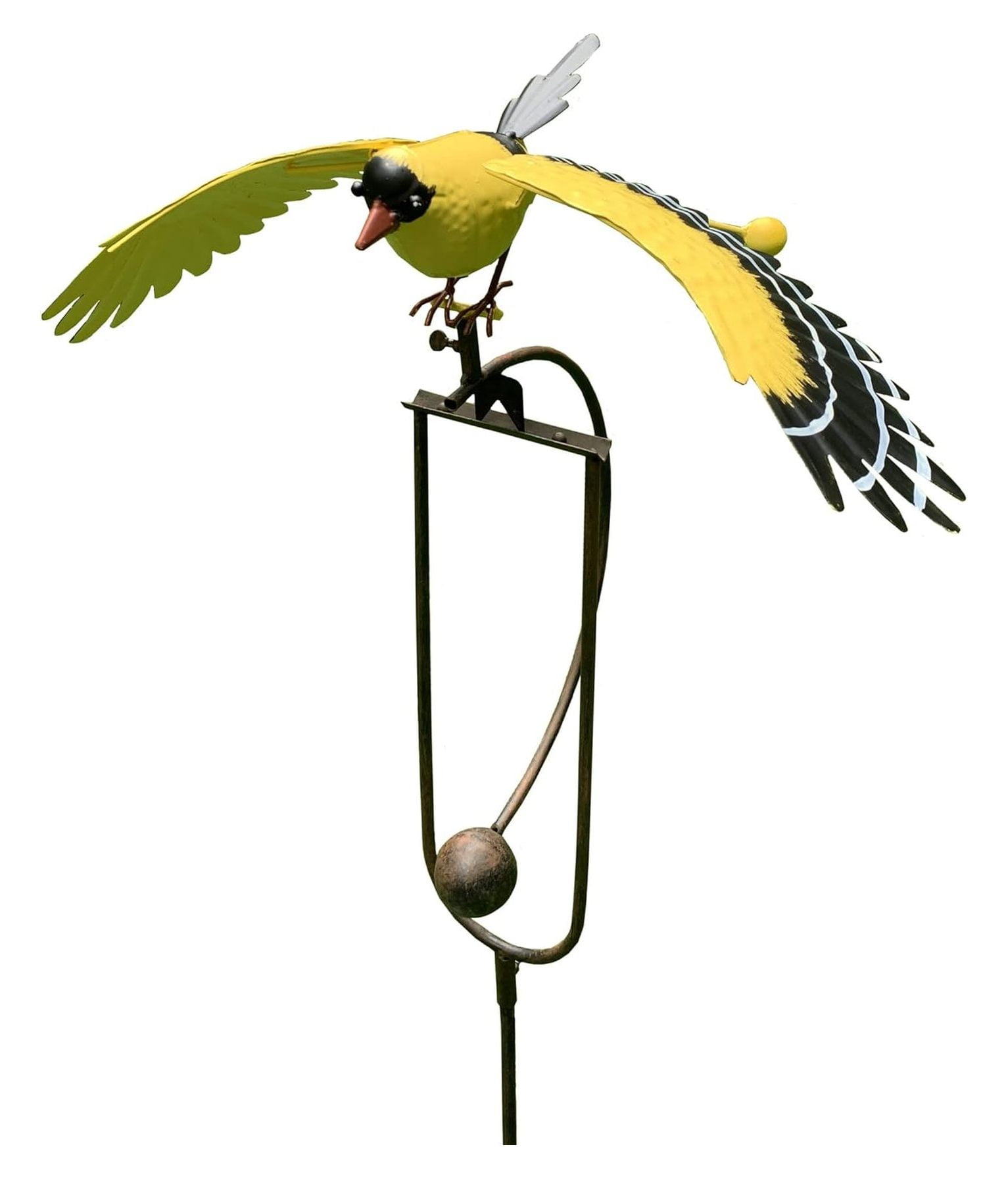 ZYCT818 Metal Finch Rocker Stake - Walmart.com