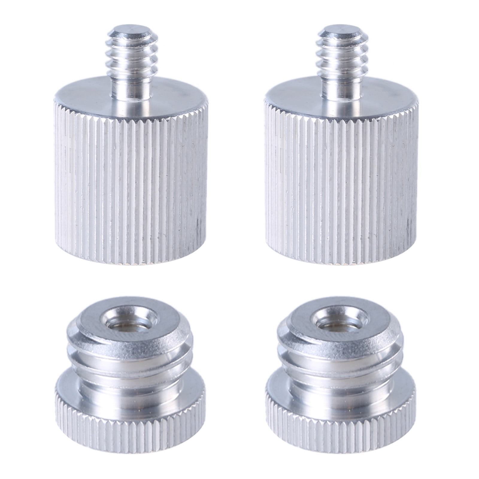 ZYHARUKO 1/4inch to 5/8inch Adapter Threaded Screw Adapter for 1/4 ...
