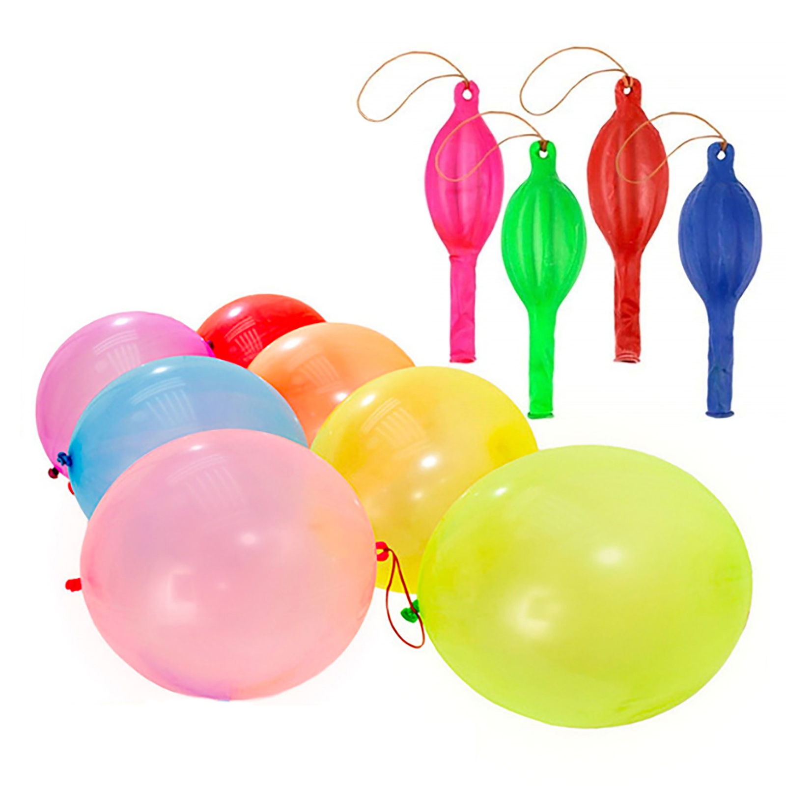 ZYHARUKO 10/20pcs Colorful Balloon Thickened Punching Balloon Bounce ...
