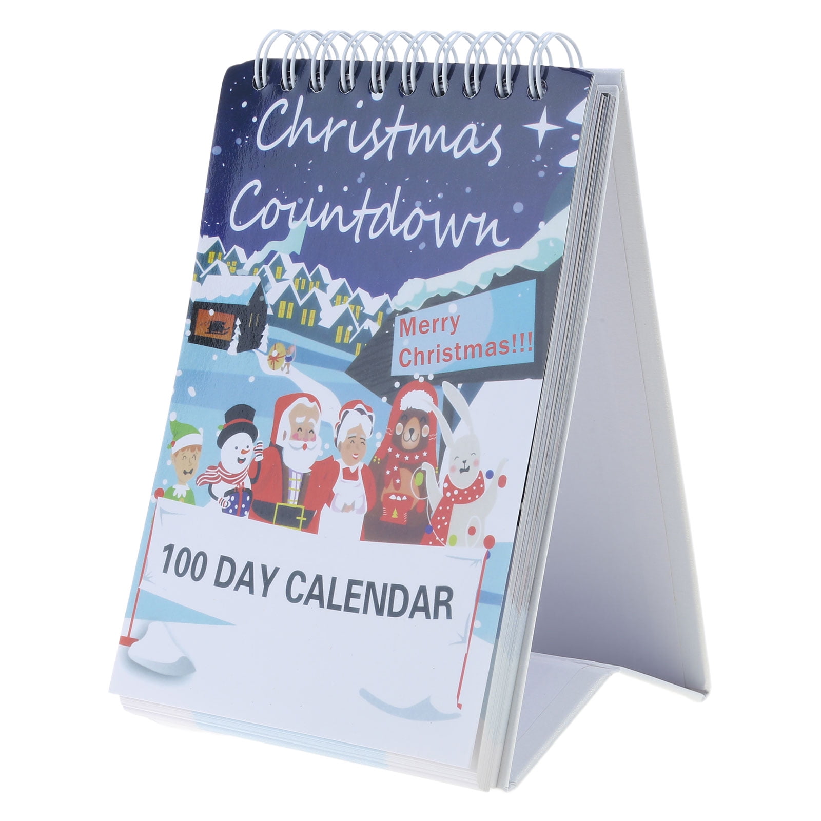 ZYHARUKO 100 Day Calendar 2024, Calendar, Desktop Advent Calendar for ...