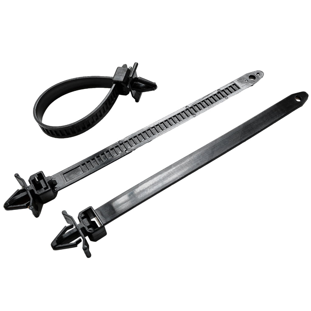 ZYHARUKO 100pcs Push Mount Winged Cable Ties Harness Straps Quick ...