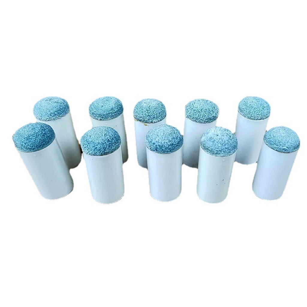 ZYHARUKO 10Pcs Slip on Pool Cue Tips Replacement Billiard Cue Tips Pool ...