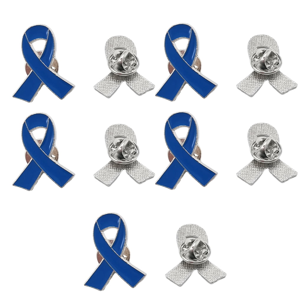 ZYHARUKO 10pcs Breast Cancers Awareness Lapel Pins Pink Ribbon Pins ...
