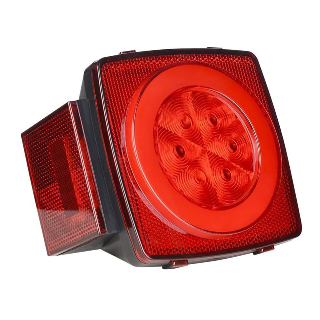 ZYHARUKO 12V Waterproof Square Led Trailer Light,LED Stop Turn Tail ...