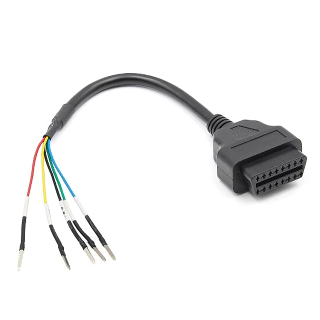 ZYHARUKO 16pin OBD OBD2 Female K Line Can Line Jumper Tester Connector ...