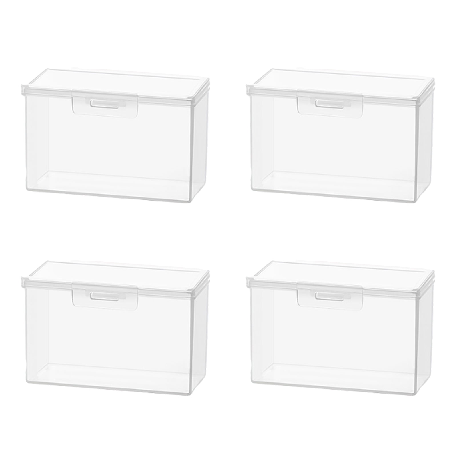 ZYHARUKO 4pc Clear Card Case Playings Box Card Holder Organiser for ...