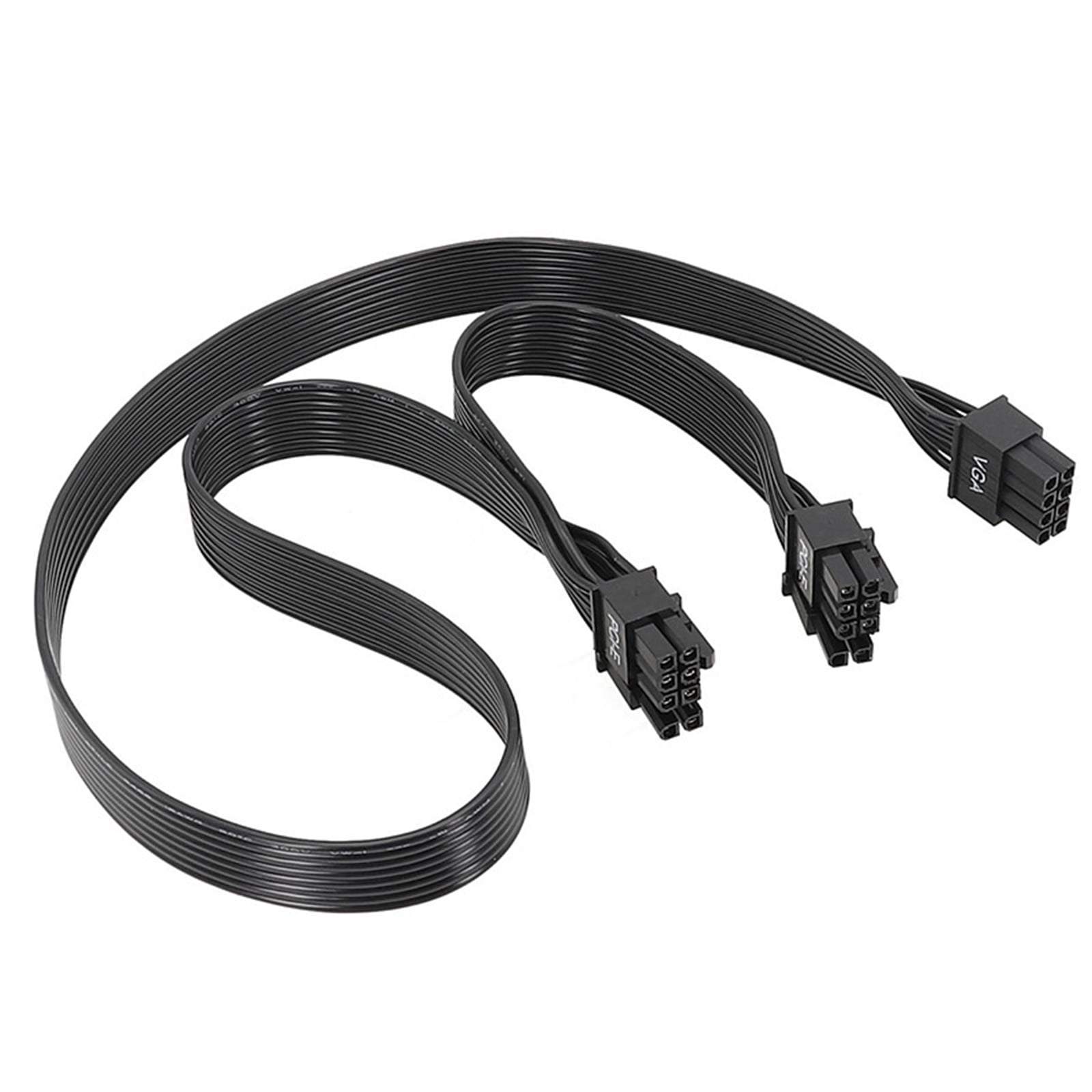 ZYHARUKO 8Pin To 8Pin 6+2P GPU Cable Splitter for Graphics , 8pin to ...