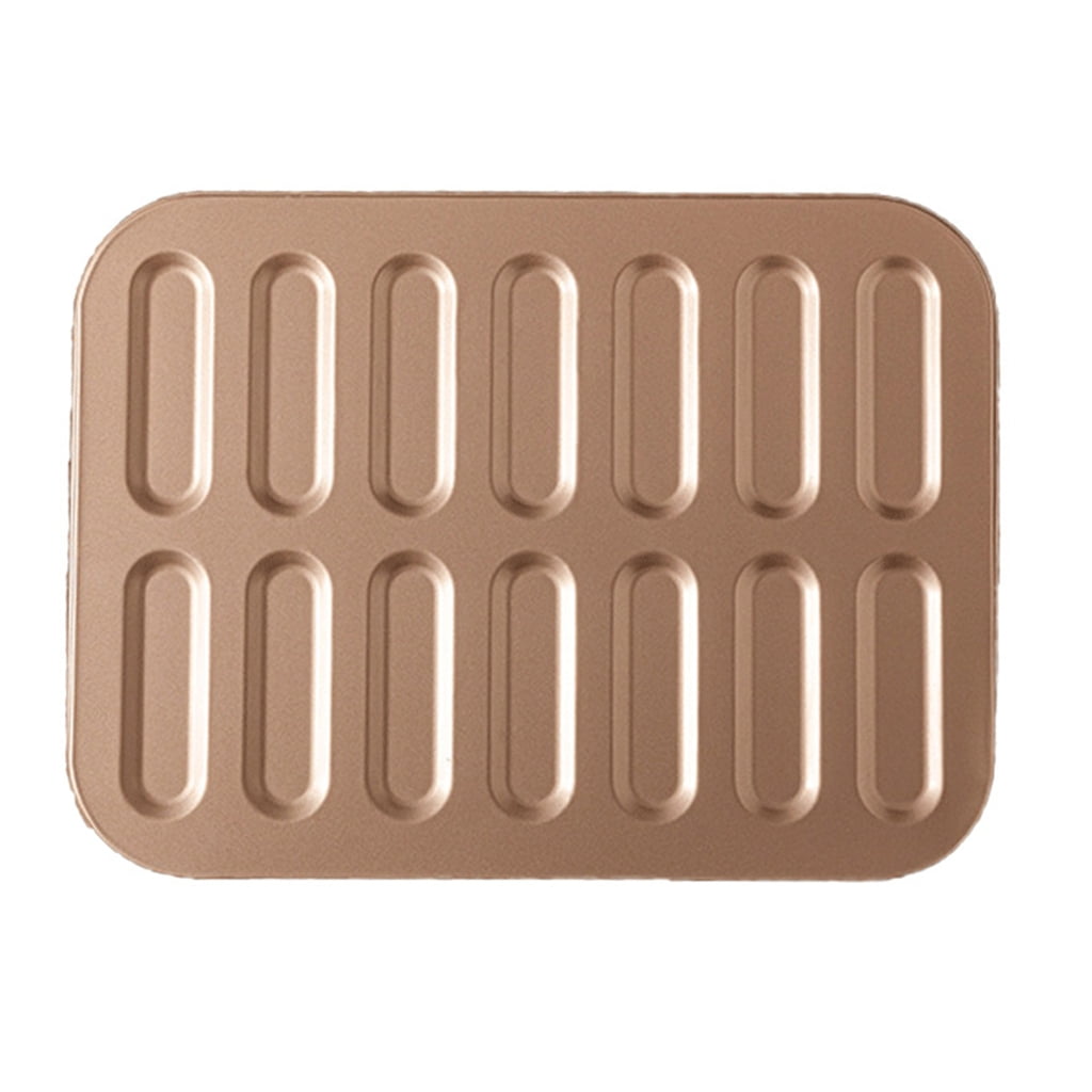ZYHARUKO Biscuits Stick Baking Tray Carbon Steel Breadstick Ladyfinger ...