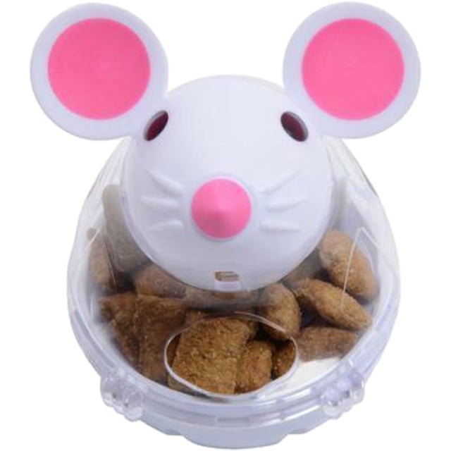 ZYHARUKO Cat Food Dispenser Leaking Food Mouse Toy Kitten Slower Feeder ...
