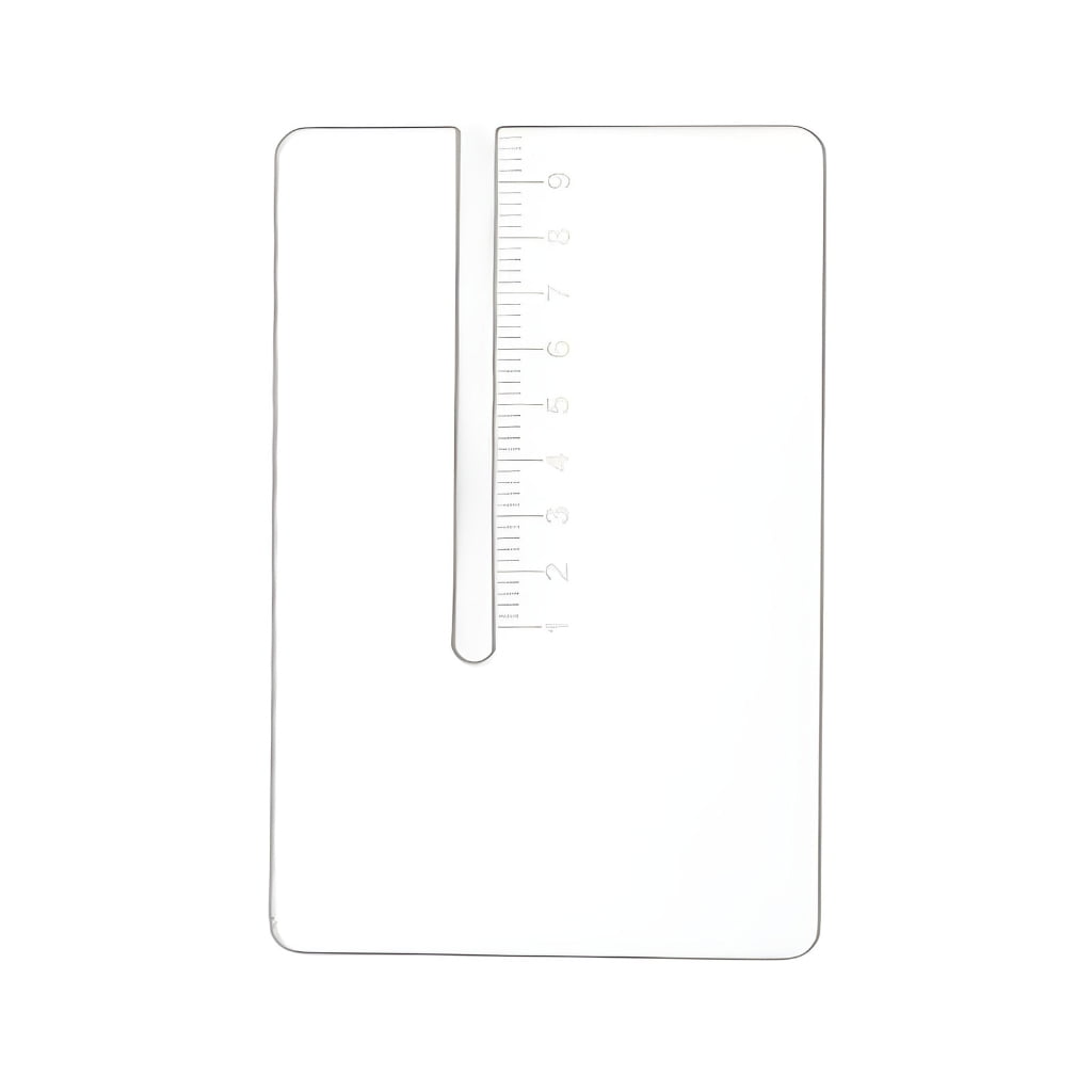 ZYHARUKO Clear Acrylic Punching Aid Plate Leather Stitching Punch Aid ...